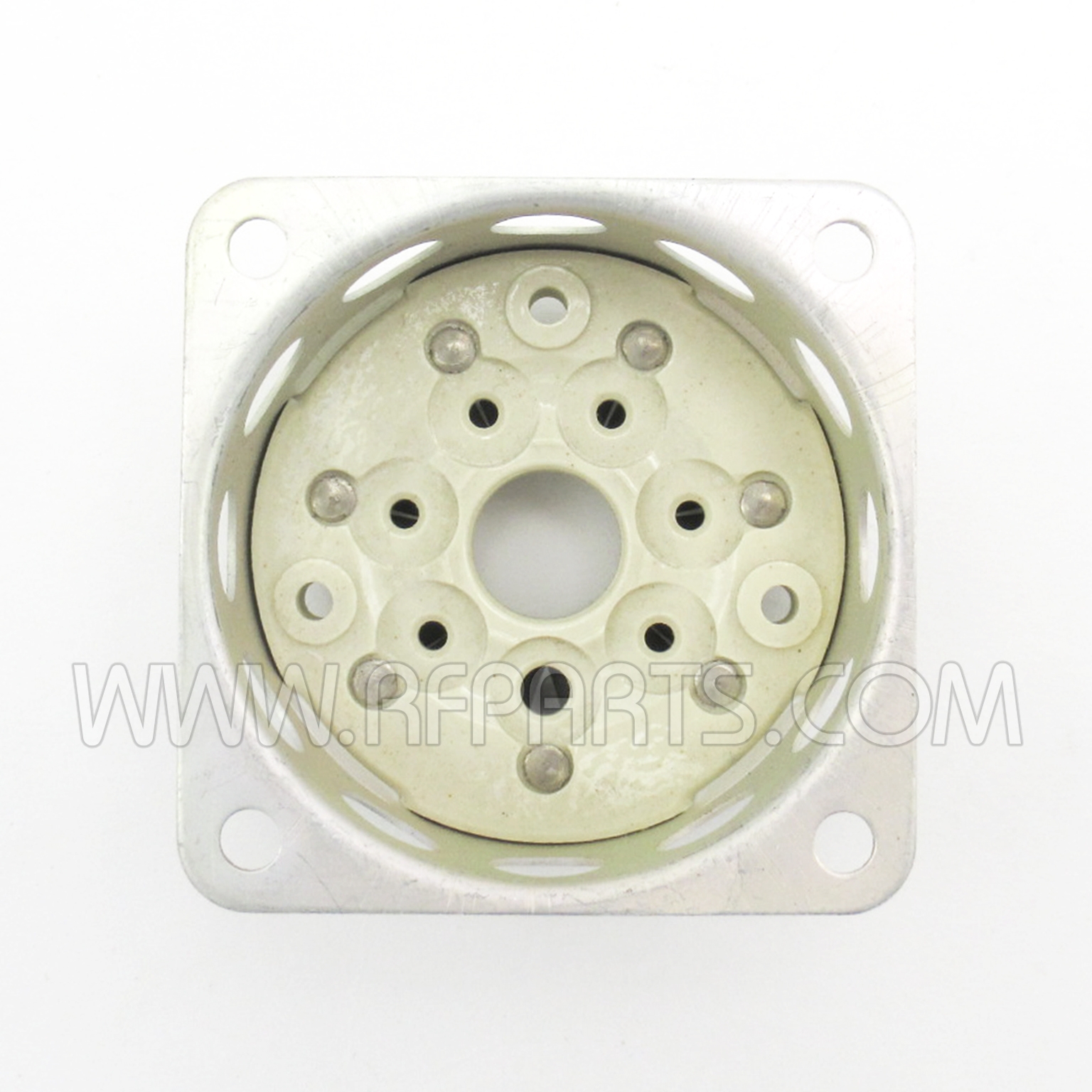 122-105-100 EF Johnson 7 Pin Septar Tube Socket