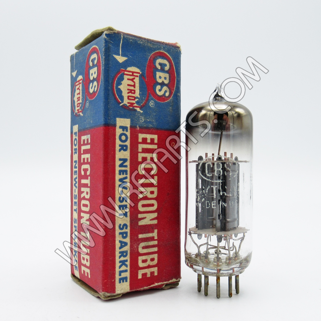 12BZ7 CBS High Mu Twin Triode Tube. Substitute for the 12AX7. New old ...