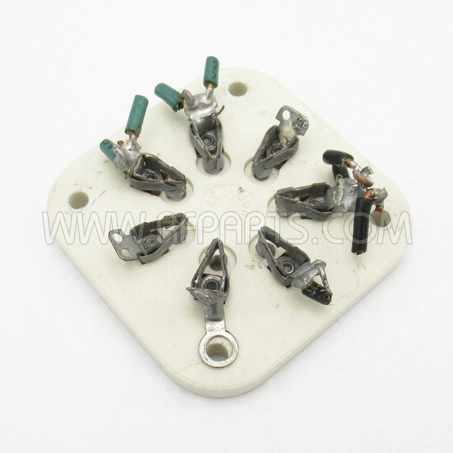 122-247-1 EF, Johnson, 7 Pin, Tube Socket, Designed to function with the 3CX1500/8877, Used