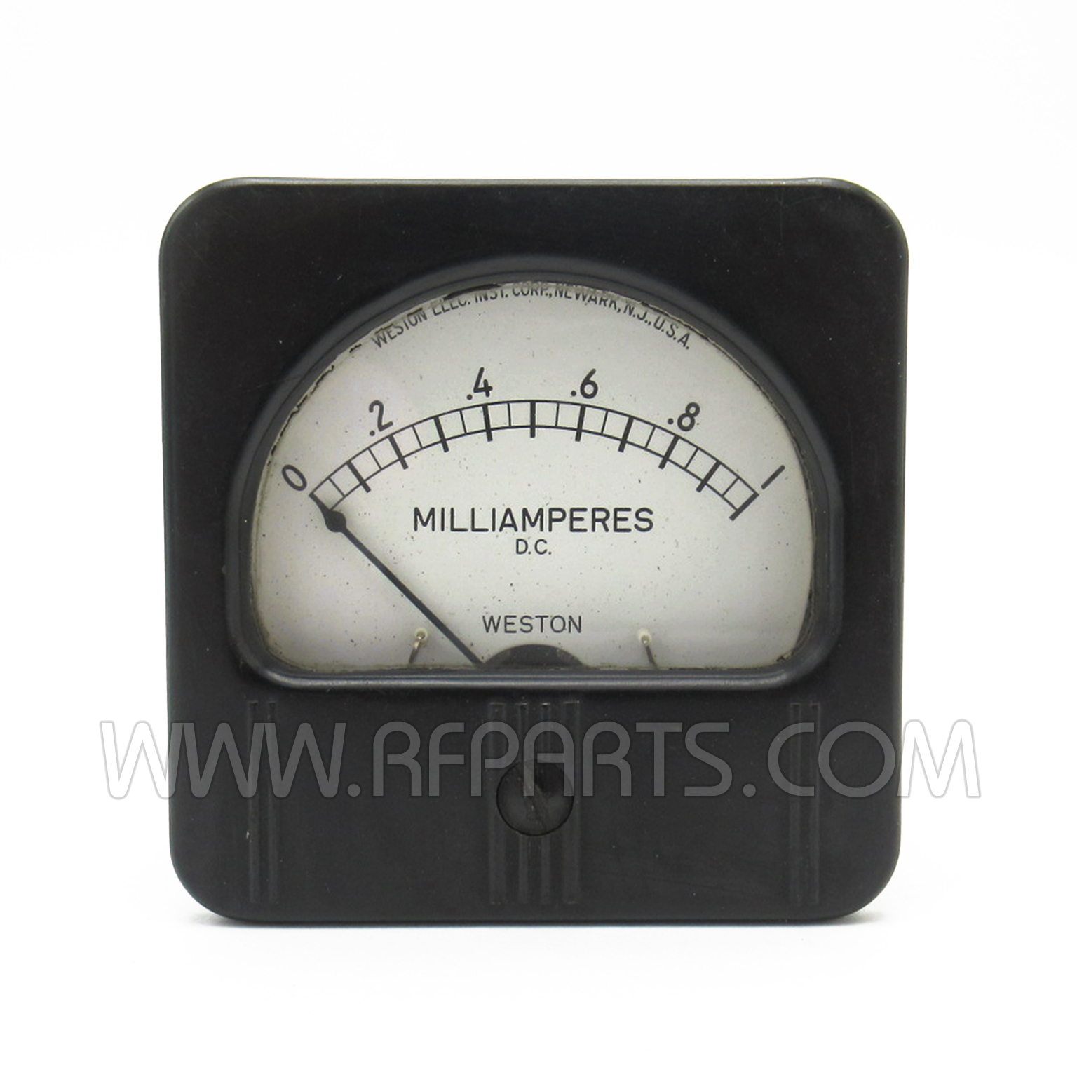Model 506 Weston Milliamperes Panel Meter 0-1mA DC, Used