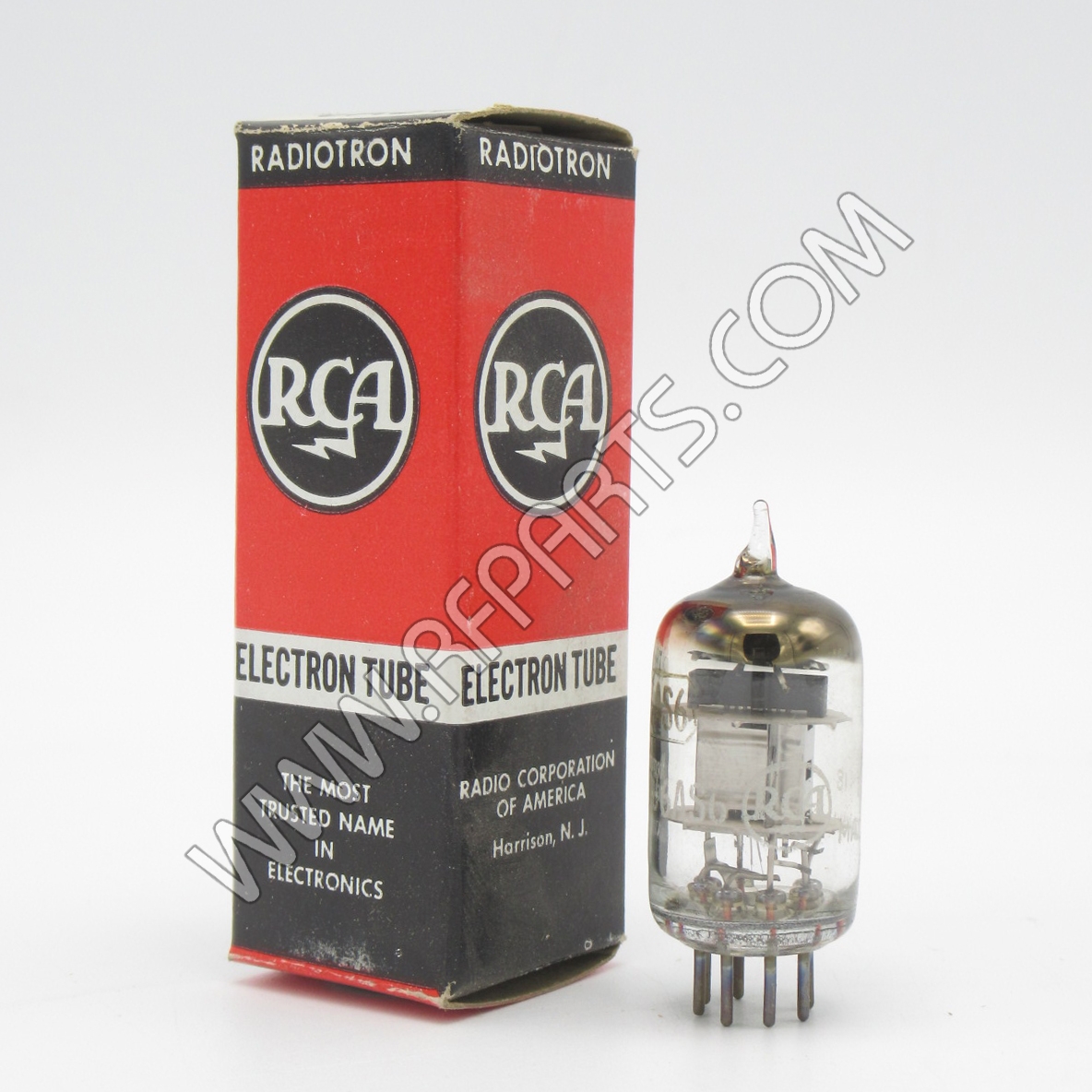 6AS6 Sylvania, Amperex, RCA, GE Beam Power Amplifier Tube. MFR ...