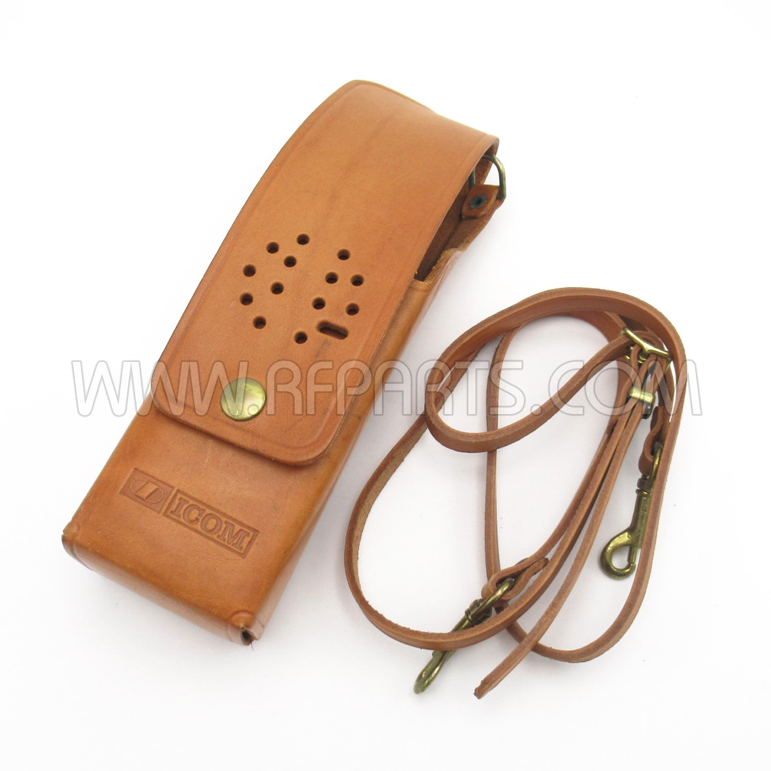 Bianchi Vintage Leather Radio Holster Custom Made For Icom NOS 