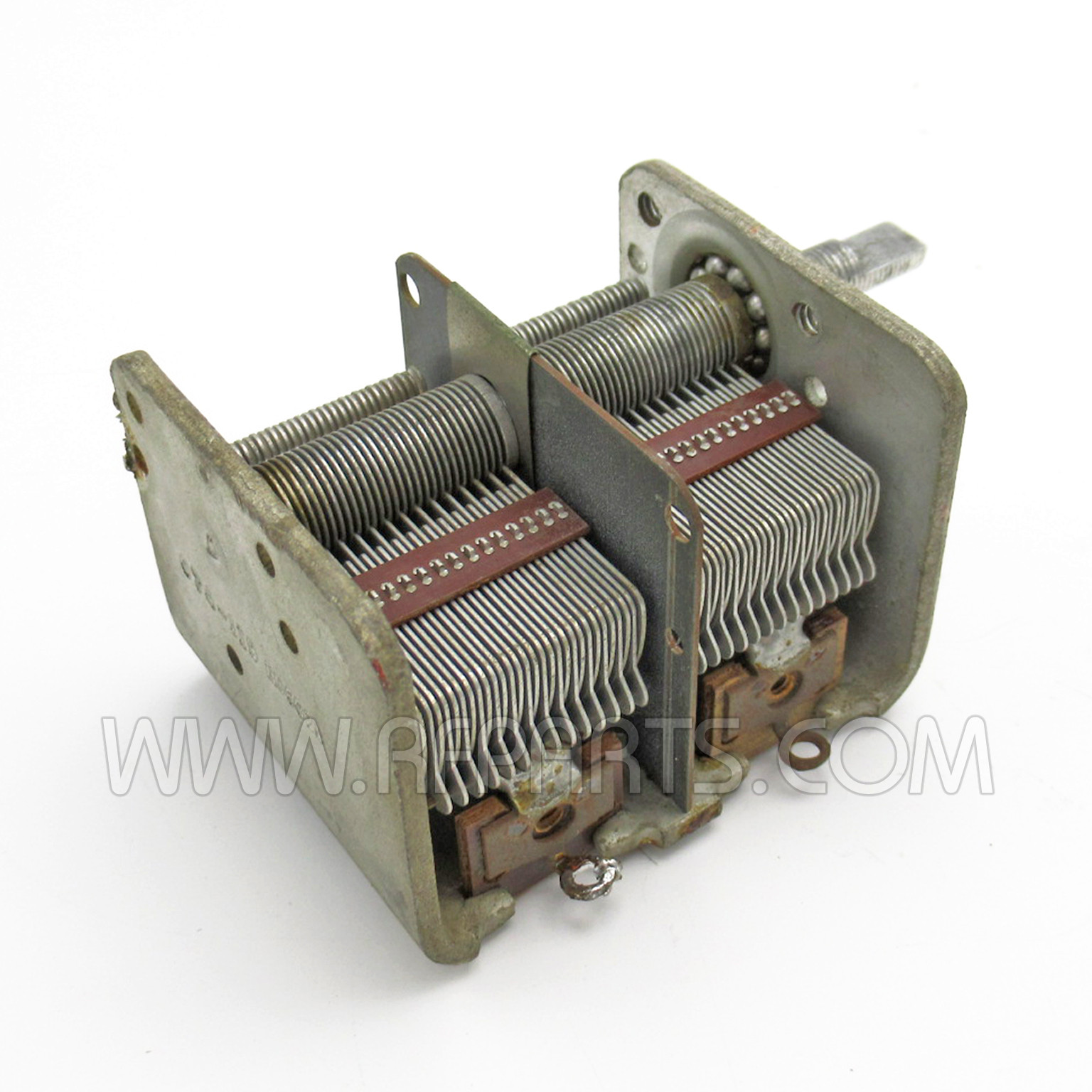 074-011 ASP Air Variable Capacitor 20-400pf 800V, Used