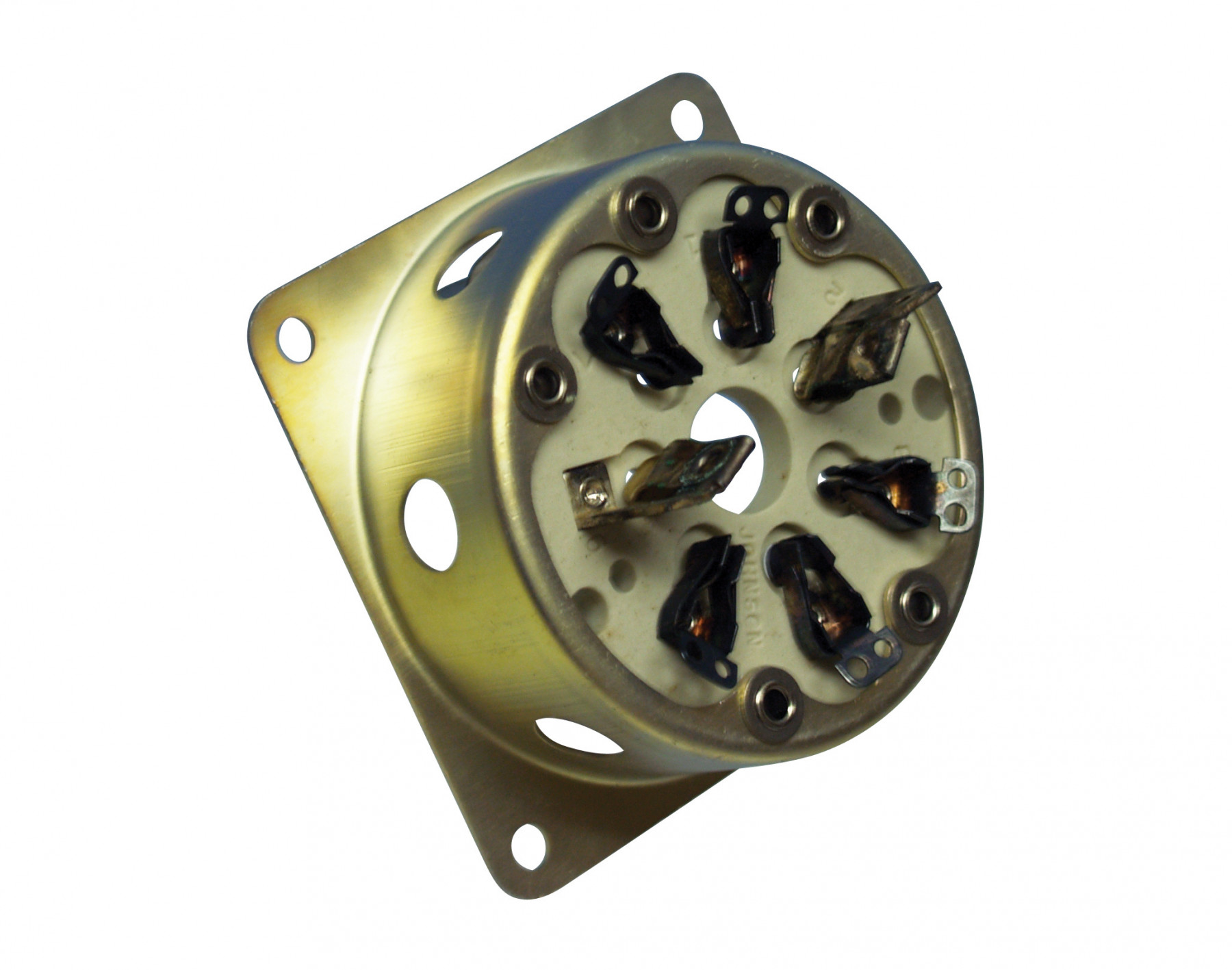 122-101-200, Johnson, 7 Pin Recessed, Tube Socket, for 829B , 4-65A ...