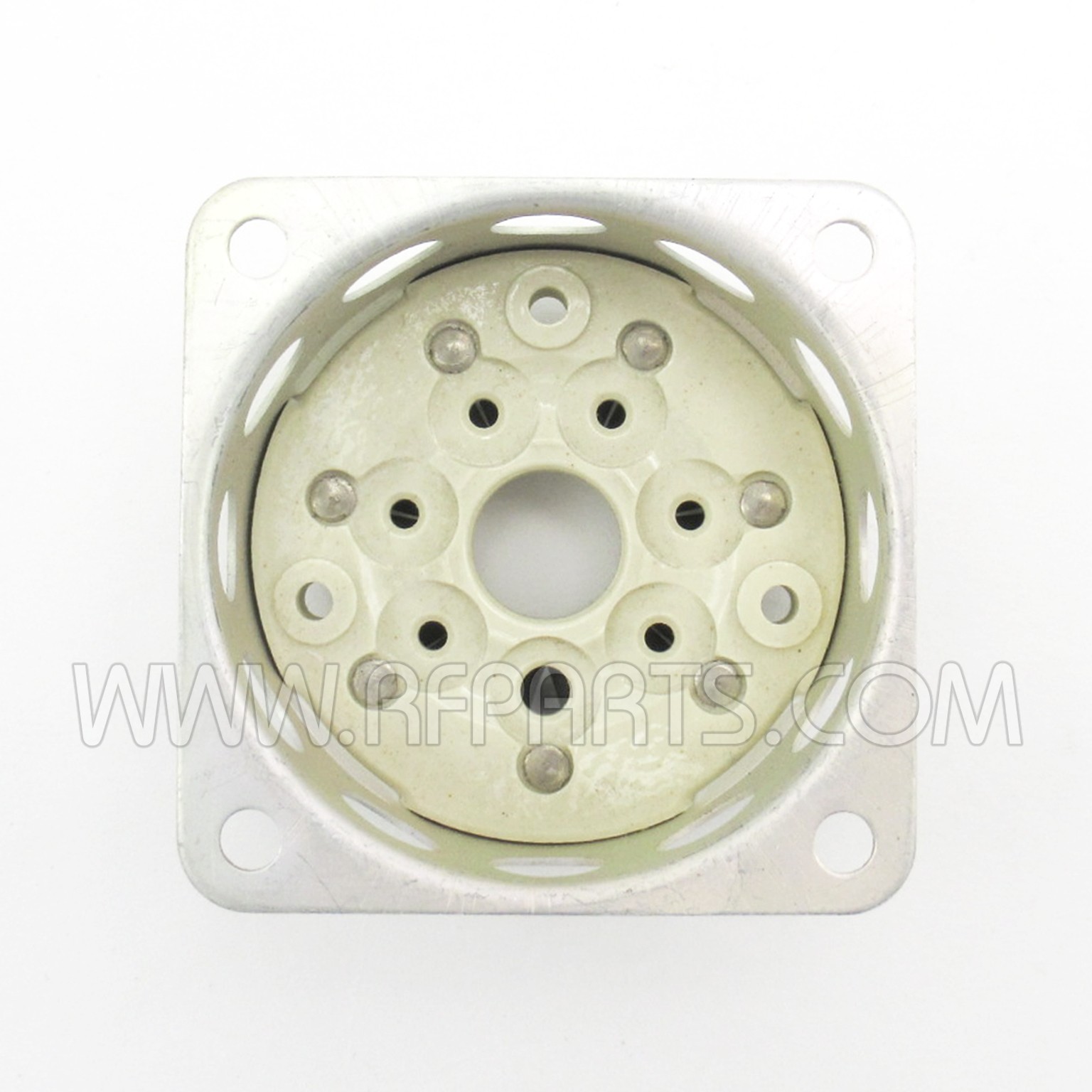 122-105-100 EF Johnson 7 Pin Septar Tube Socket