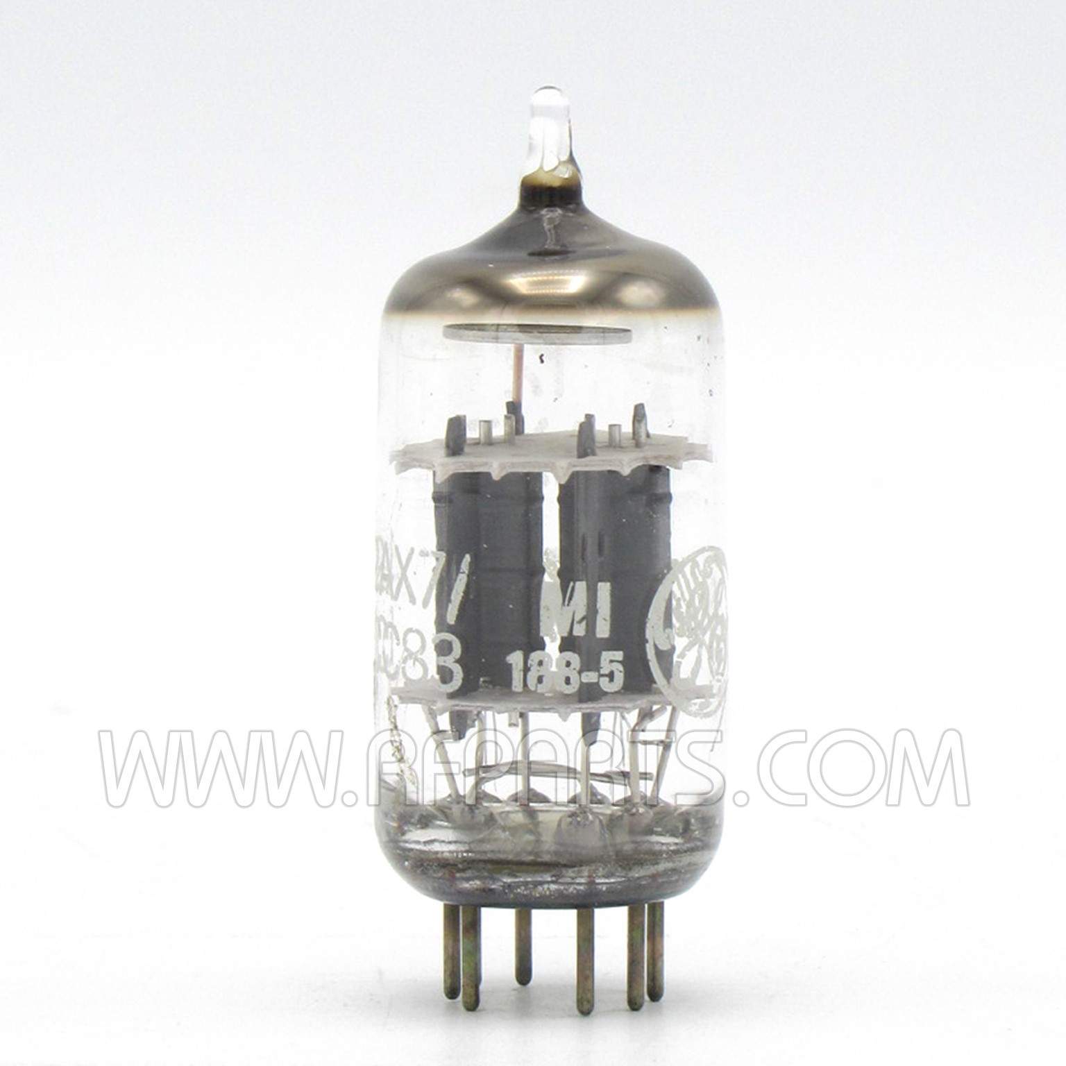 12AX7/ECC83 General Electric High Mu Twin Triode Audio Tube, New Old Stock