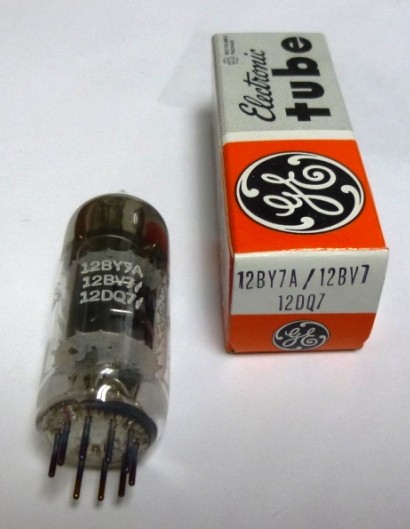 12BV7 Sharp Cutoff Pentode, New Old Stock, New In Box