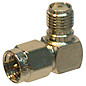132172 IN Series Adapter, SMA Male to Female, Right Angle, DC-12.4 GHz ...