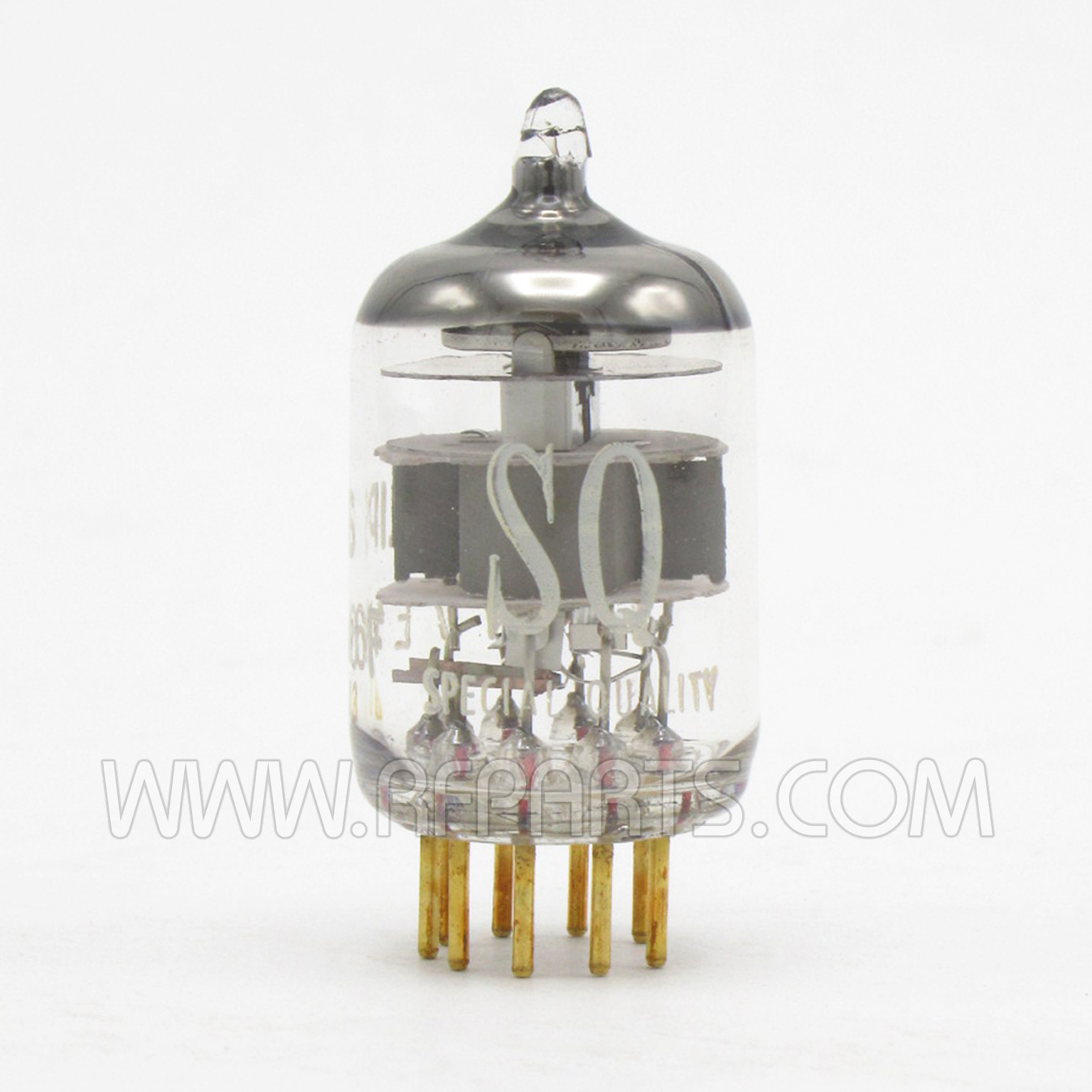 7737 Philips RF Pentode Tube 7737/E186F Gold Pin Special Quality, New Old Stock