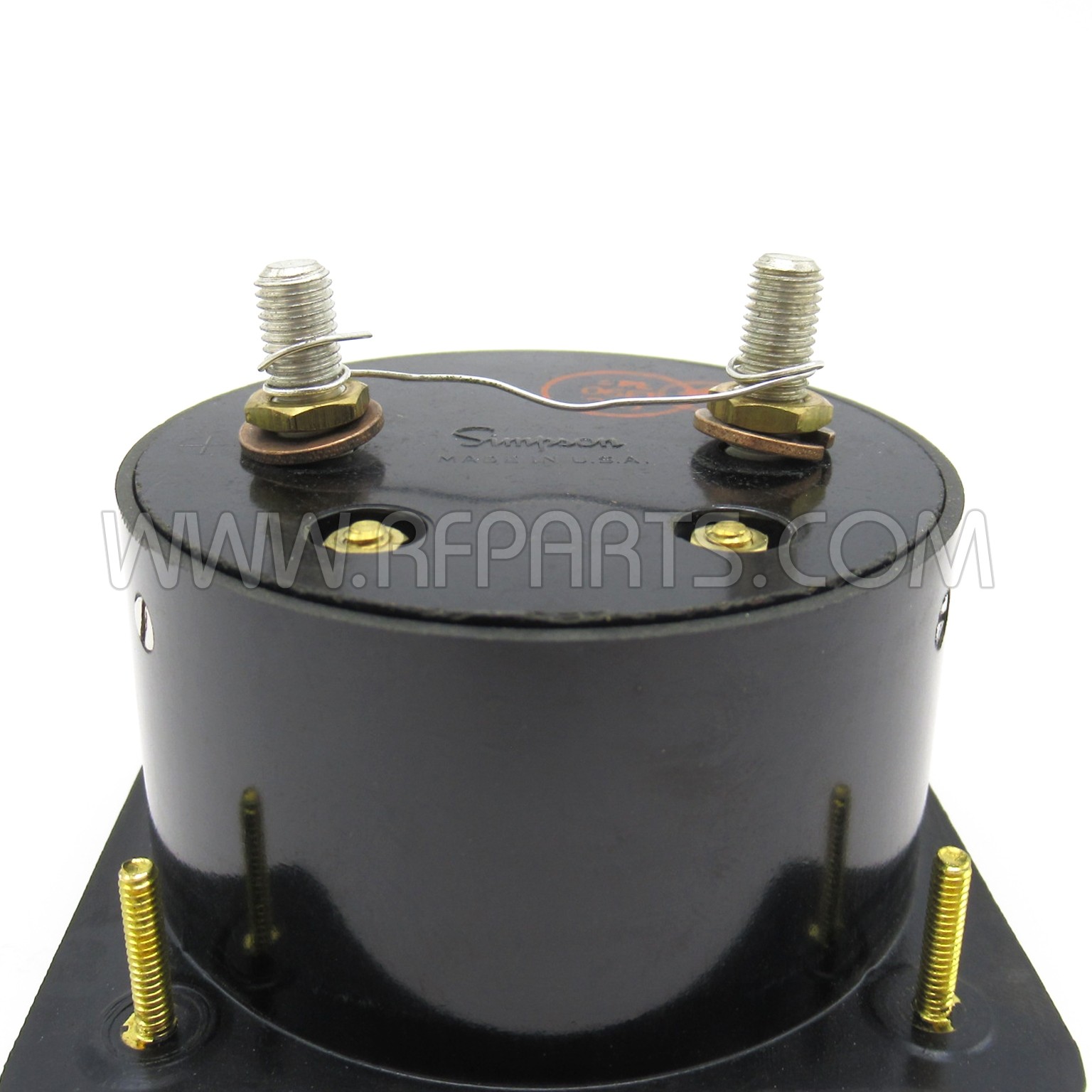 Model 27, Simpson, Panel Meter, 0-3 Amp, DC, New Old Stock