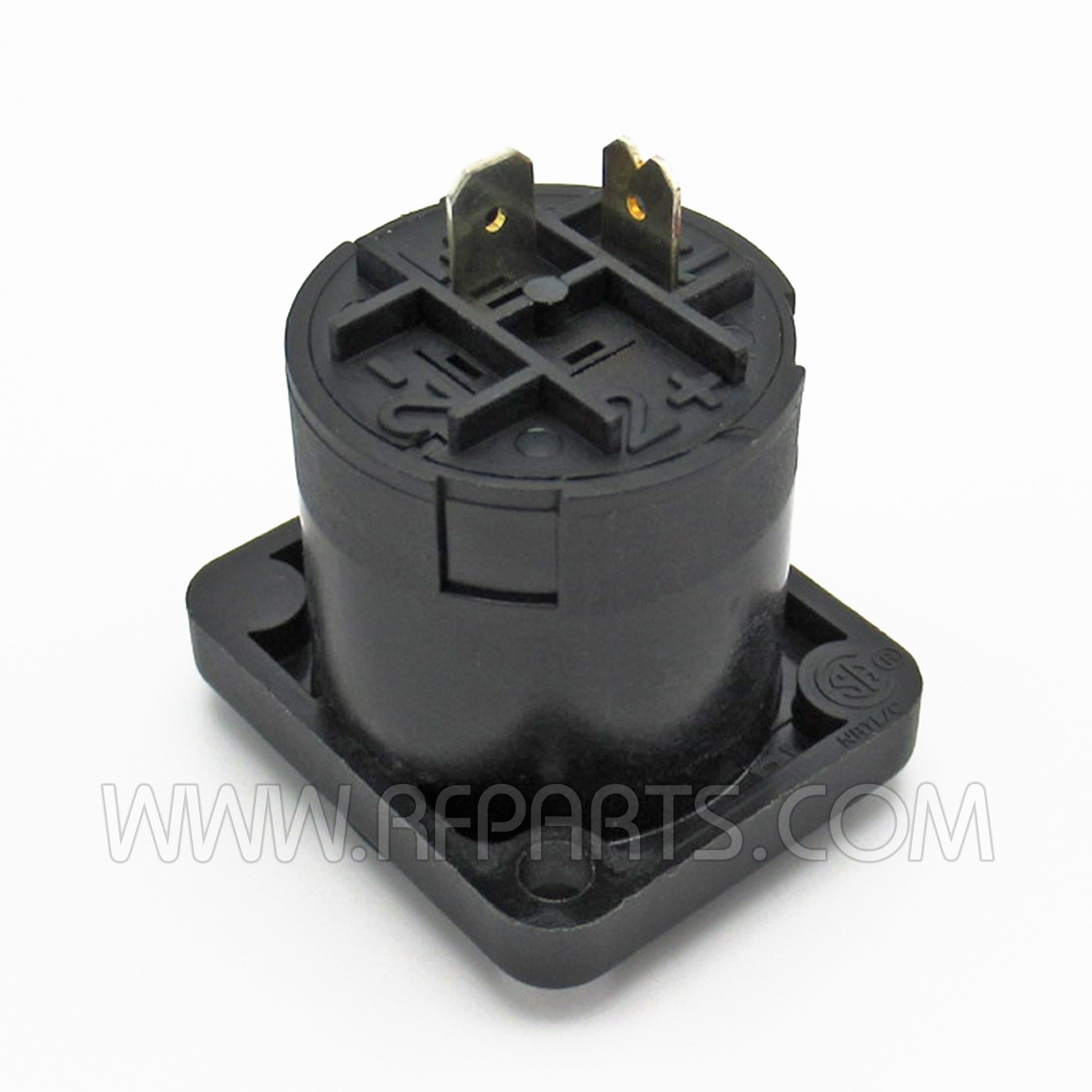 Neutrik, NL2MP, speakON, 2 Pole, Keyed, Panel Mount, Connector