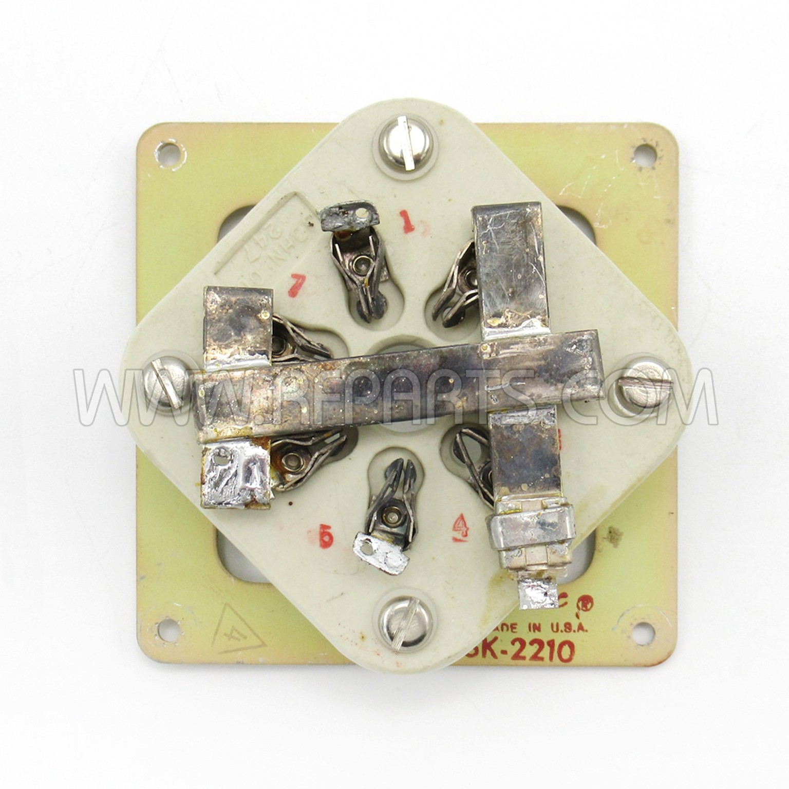 SK2210 Eimac Tube Socket Assembly 3CX1500A7/8877 (Pull)