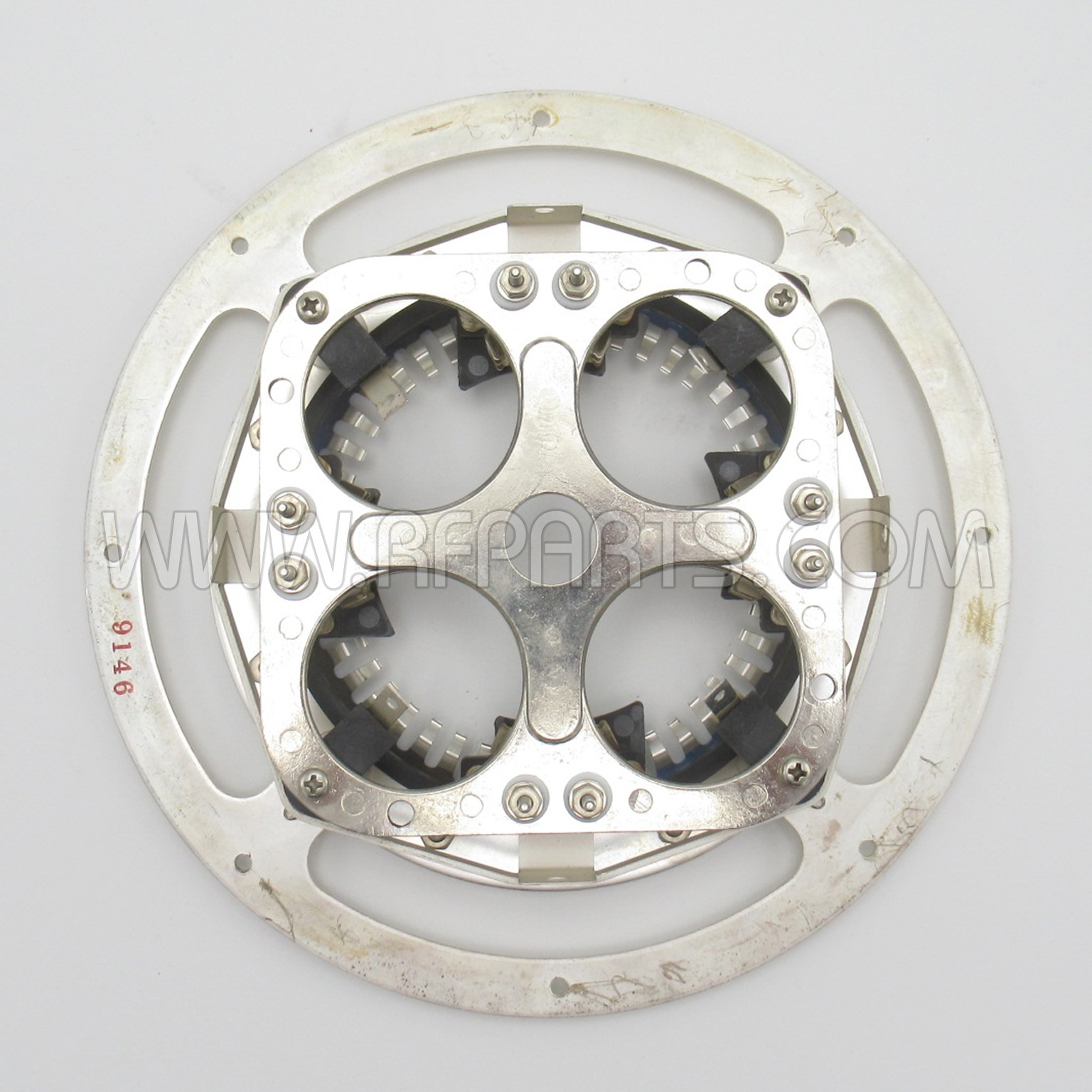 SK1400A Tube Socket for 4CX3000A, w/Screen Bypass, MFR: Eimac