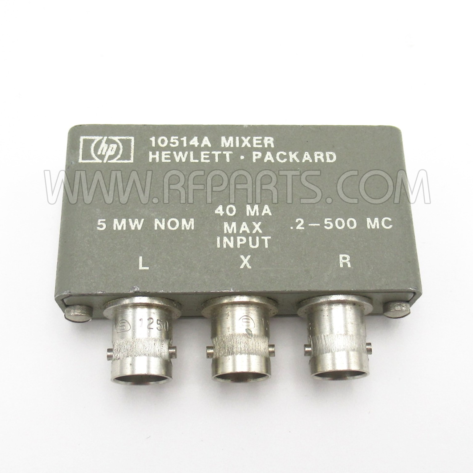 10514A, Hewlett Packard, BNC, Mixer, DC-500MHz, Used