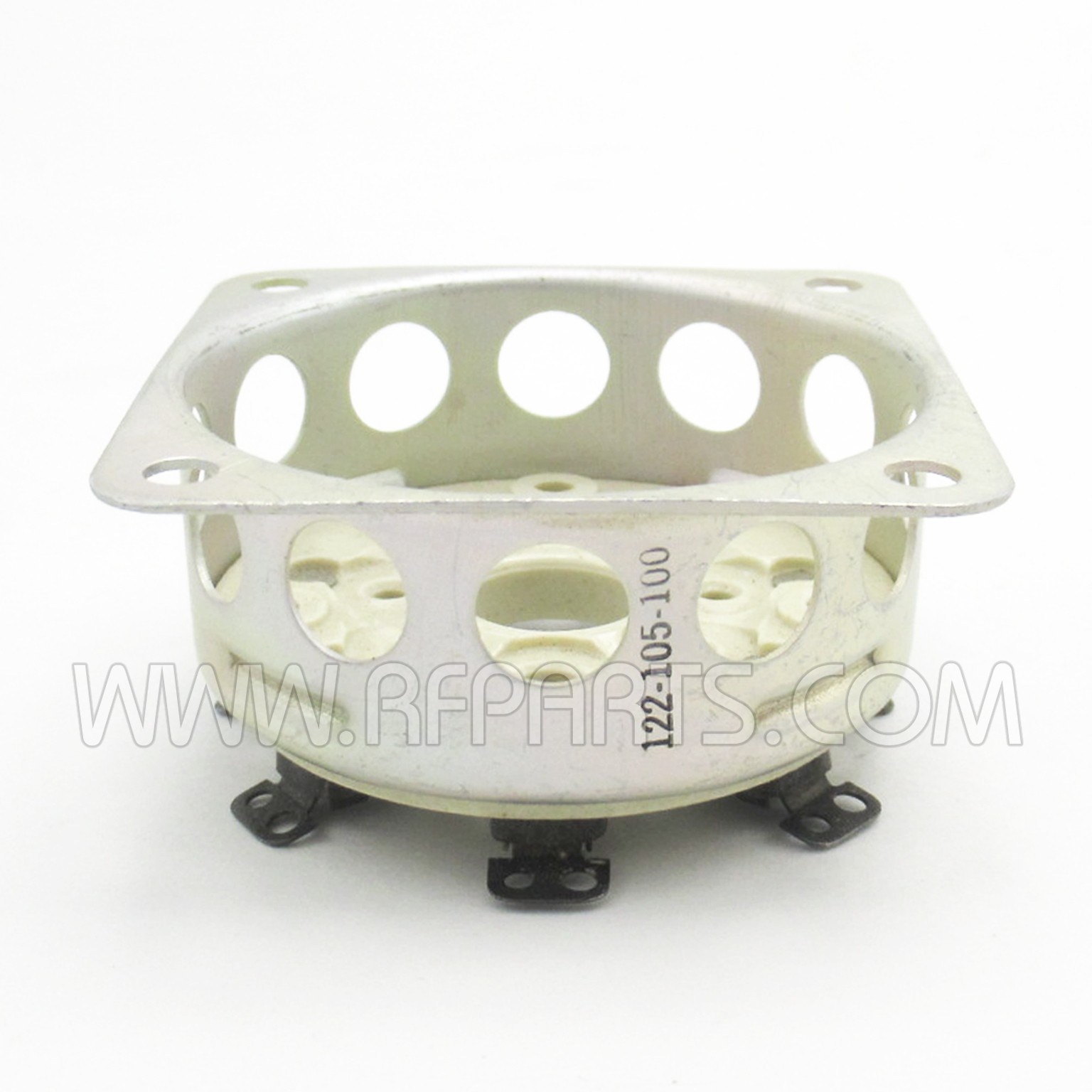 122-105-100 EF Johnson 7 Pin Septar Tube Socket