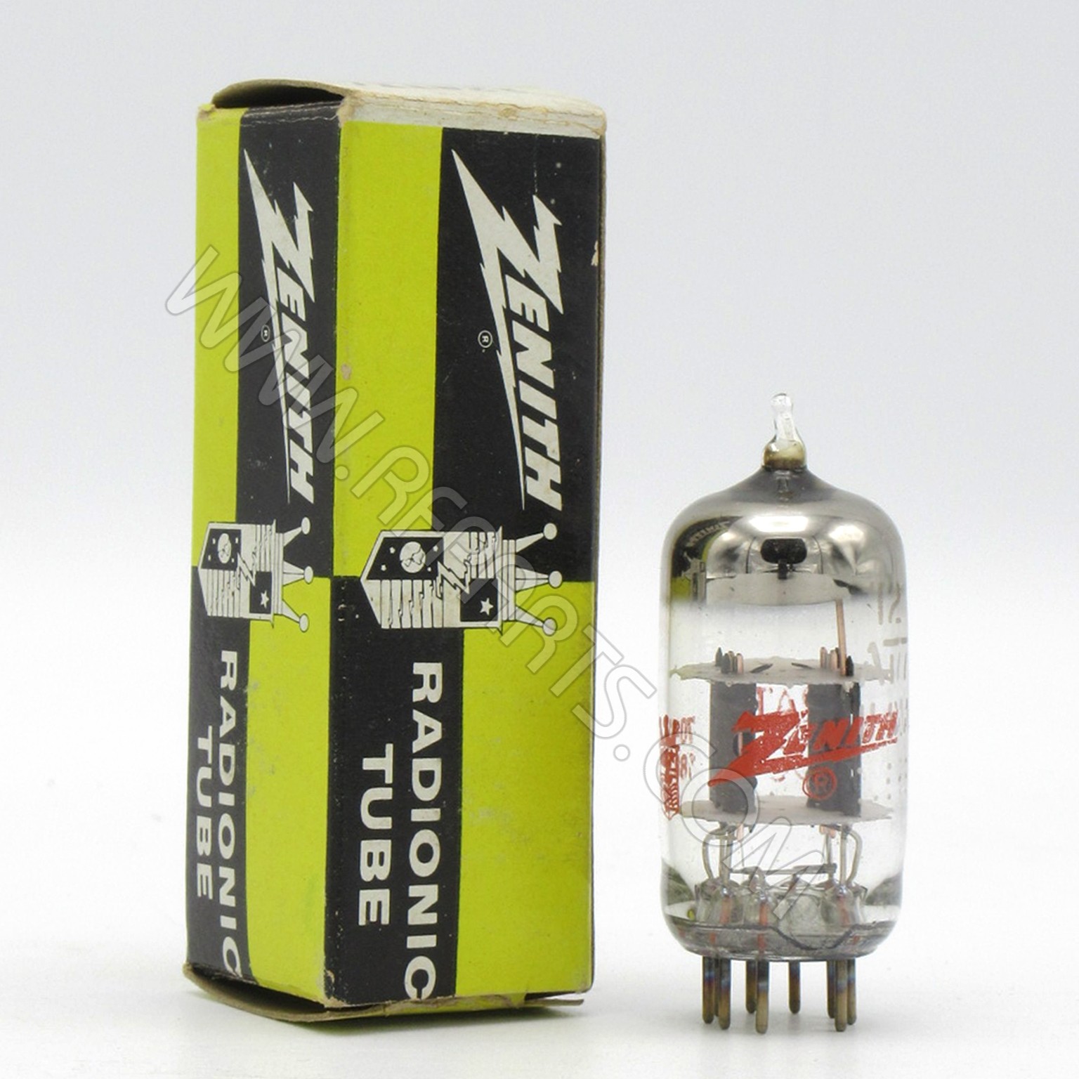 12AT7/ECC81 Zenith High Frequency Twin Triode, New Old Stock