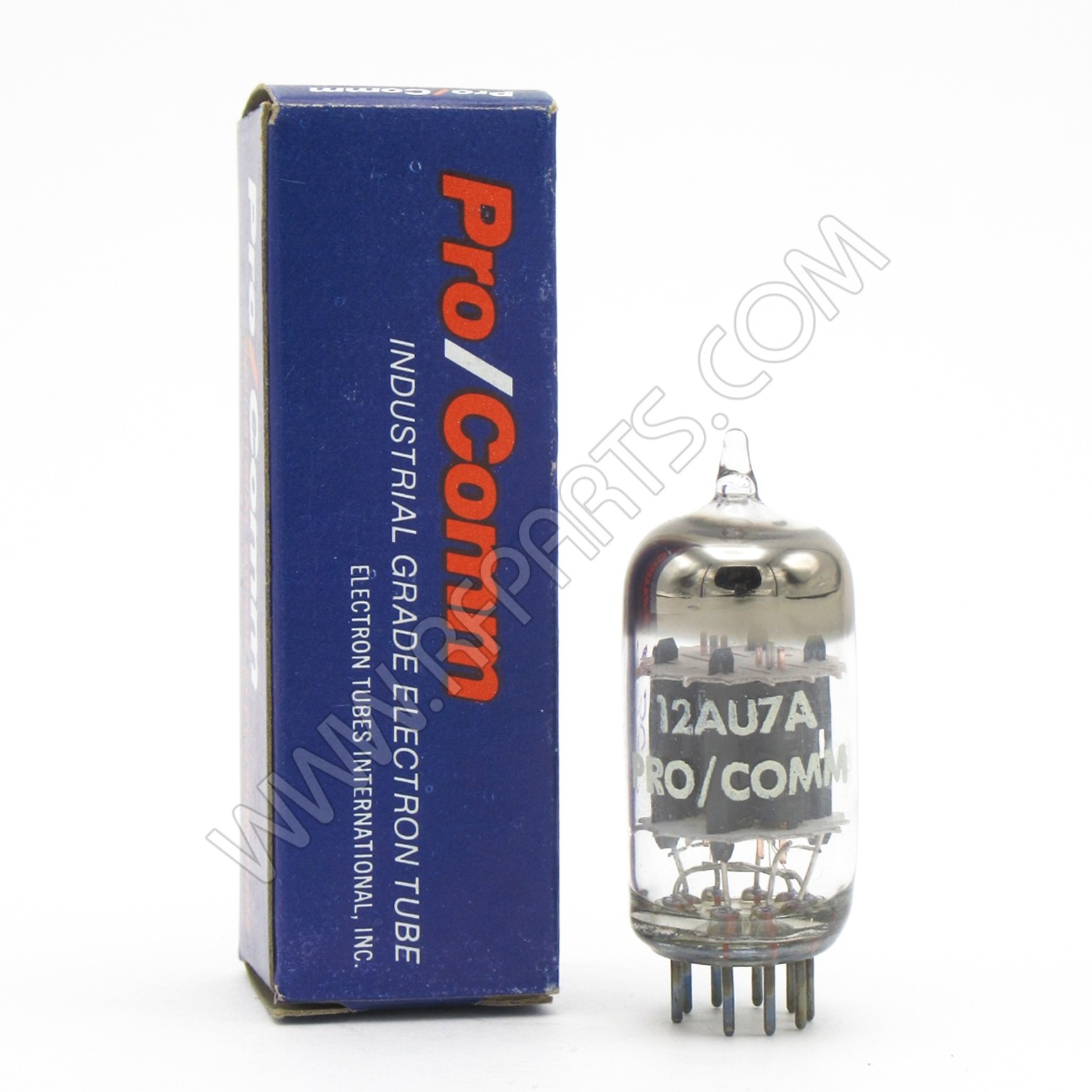 12AU7A, Pro-Comm, Medium Mu, Twin Triode, Receiving Tube, New Old Stock, New In Box