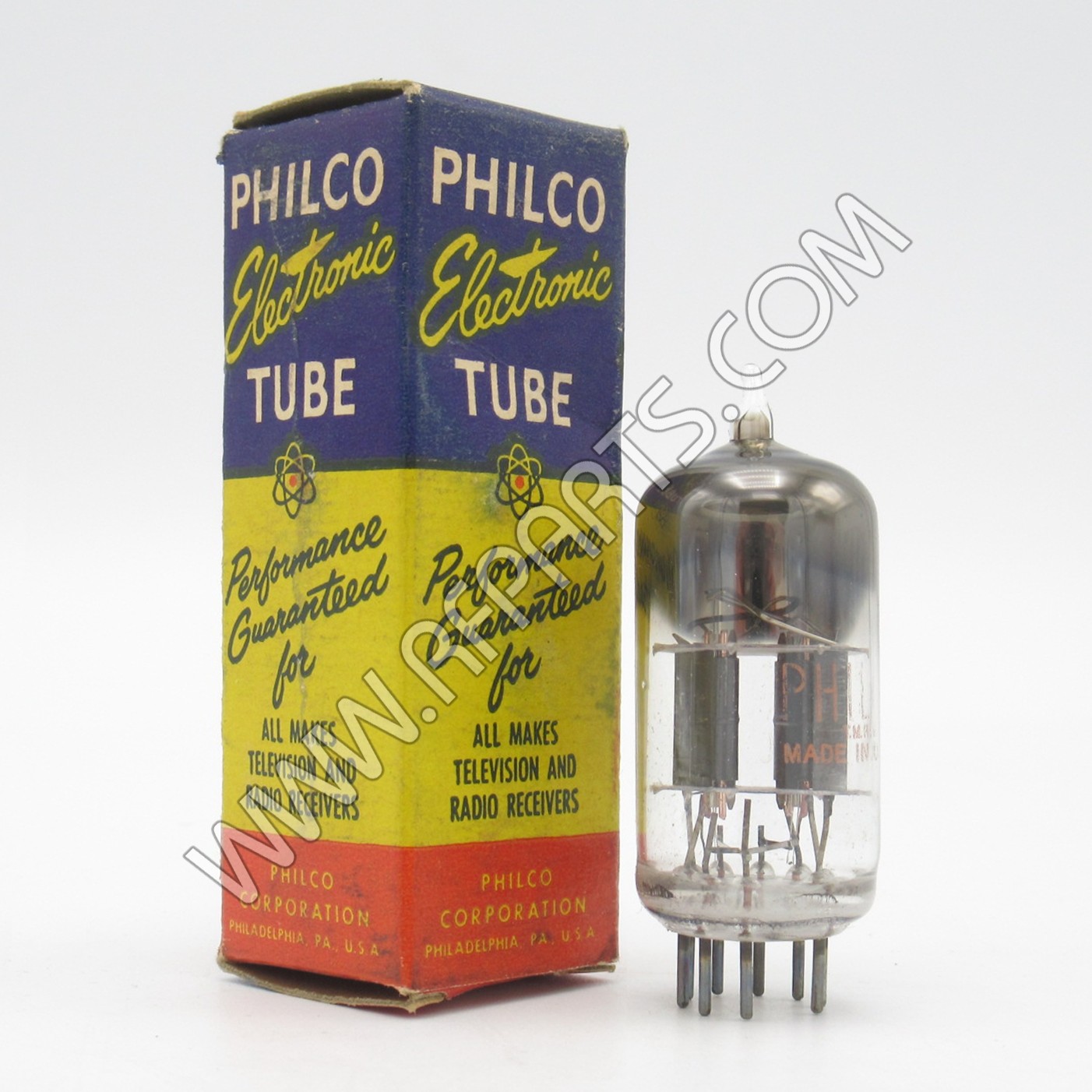 12AV7 Twin Triode Tube. Designed to be used as a radio-frequency ...