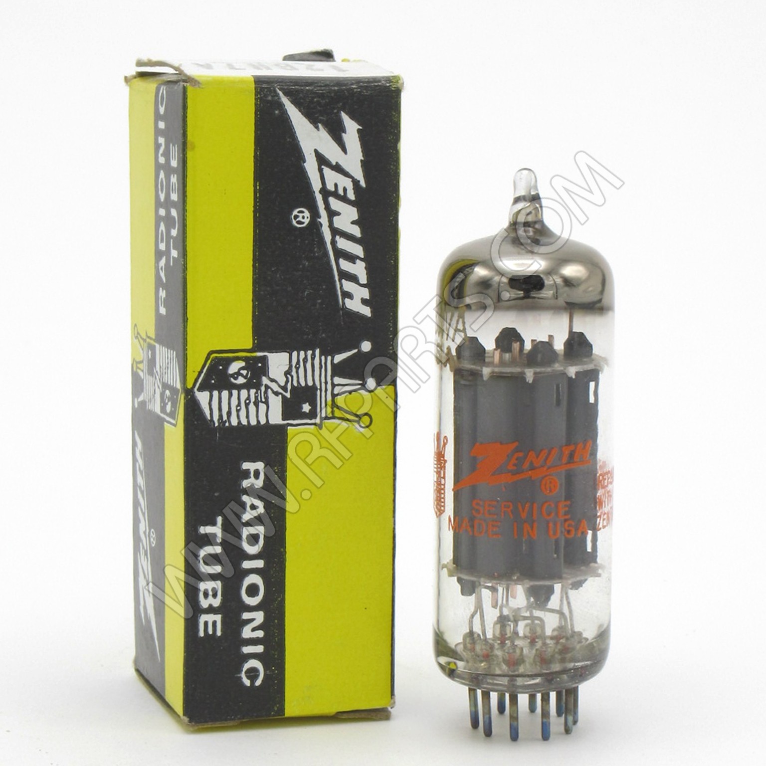 12BH7A /12BH7 Zenith Medium Mu Twin Triode Tube. Designed to be ...