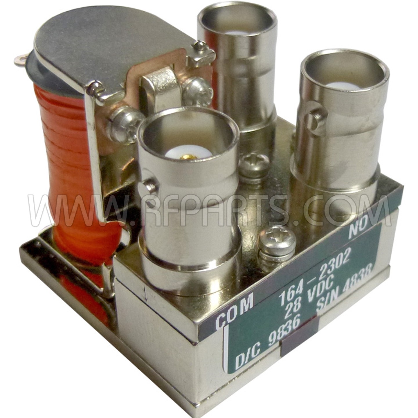 164-2302 Dow Key BNC Coax Relay 28V, New Old Stock