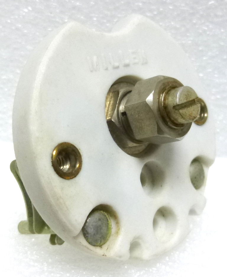 17050 Variable Capacitor, Large Air Padder, Panel Mount, 4 - 50 pf, 7 ...