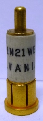 1N21WE Diode, General Purpose UHF/MW Mixer, JAN (NOS) 5961-00-615-5550 ...