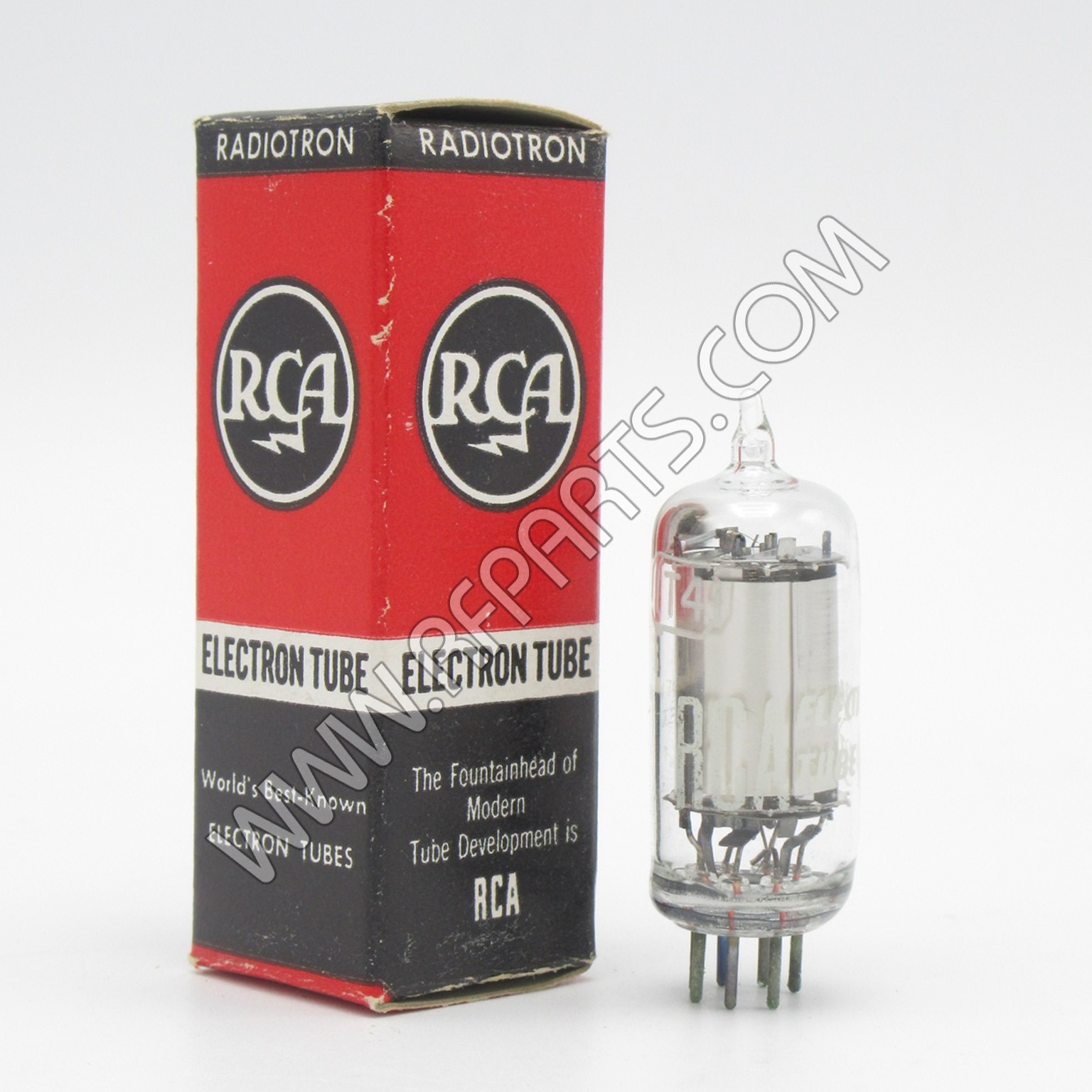 1T4 Remote Cutoff Pentode. Designed for use in compact portable ...