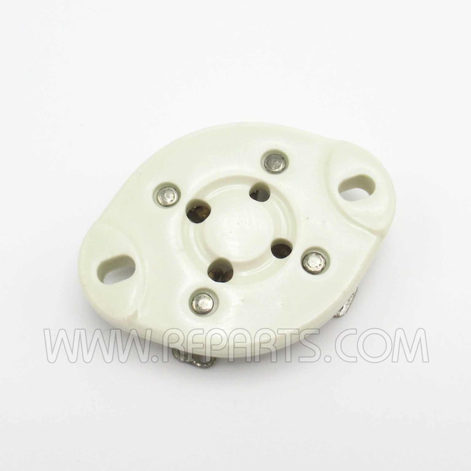 224, Johnson, 4-Pin, Ceramic, Tube Socket, New Old Stock