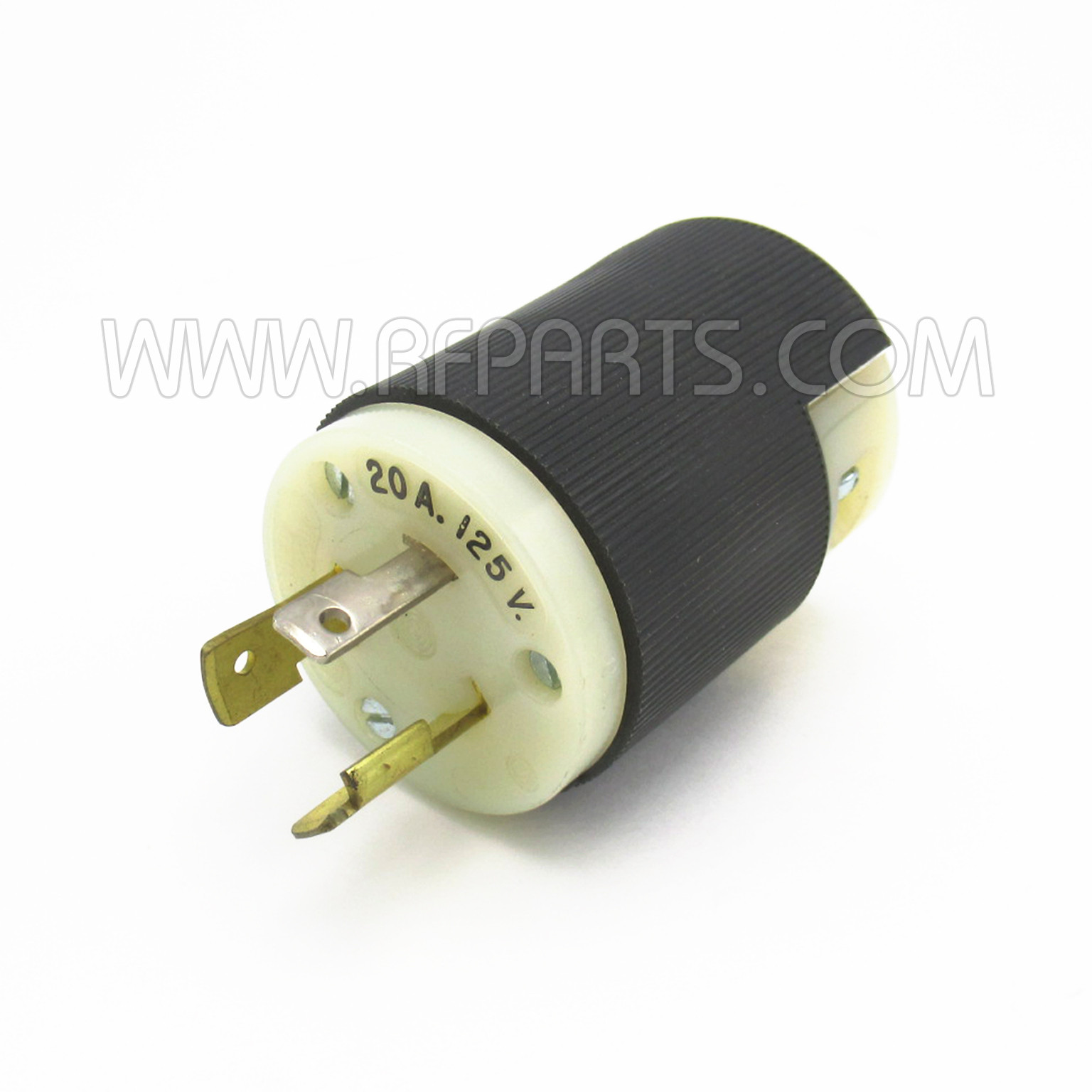 231A Hubbell Twist-Lock Plug 20 Amp 125V, Used