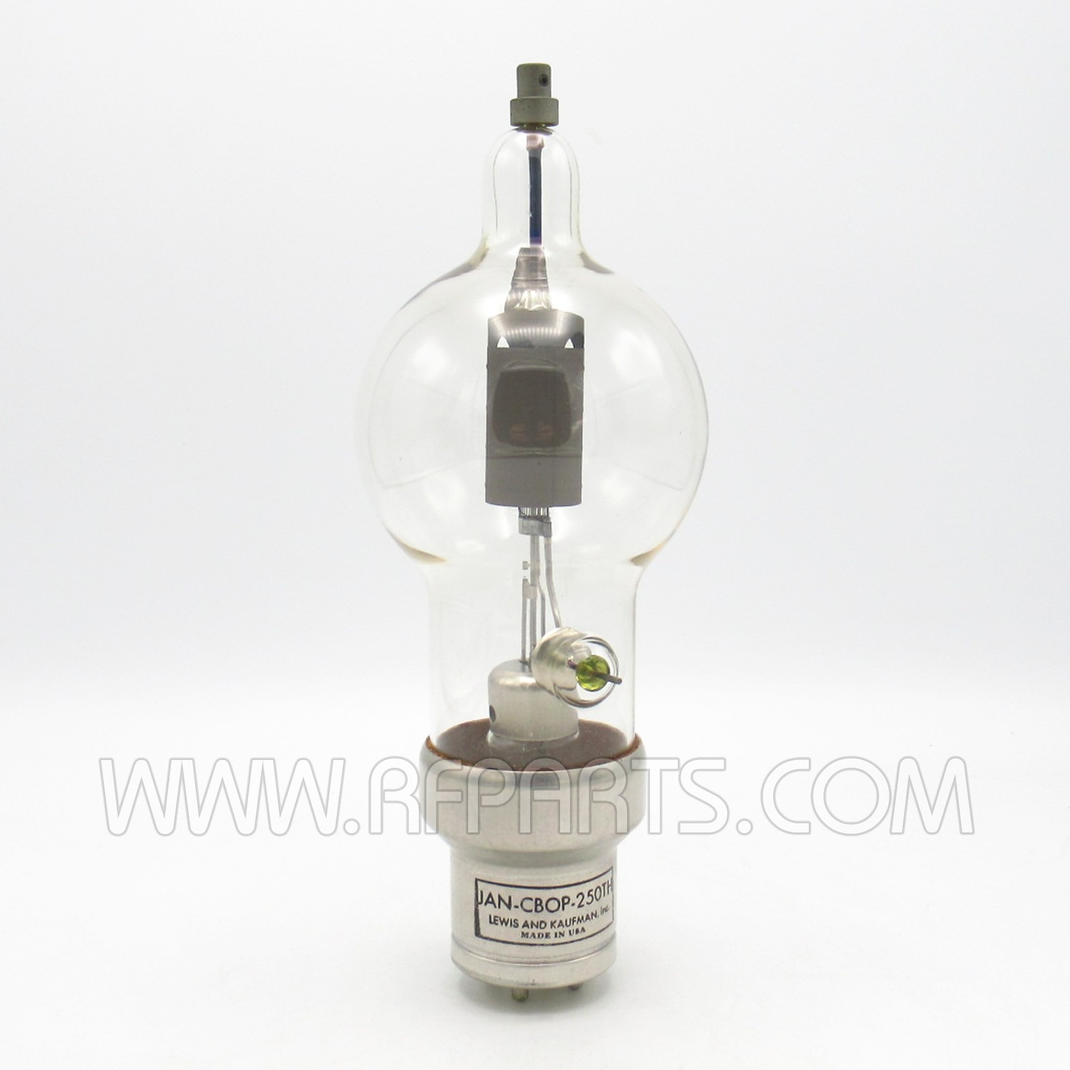 250TH, JAN-CBOP, Lewis & Kaufman, Vintage, High-Mu, Triode, New Old Stock