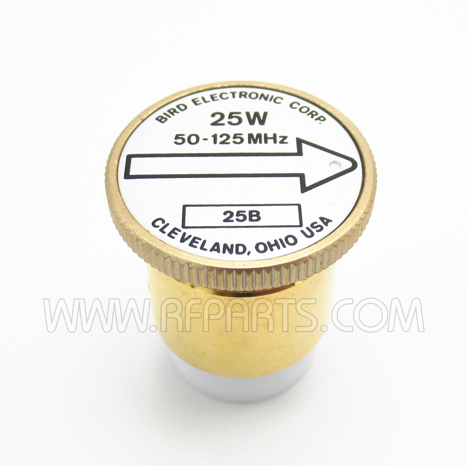 BIRD25B, Bird, 50-125, mhz, 25, watt, element, Clean, used, condition