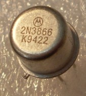 2N3866 Motorola Transistor, 5 w TO-39 Case