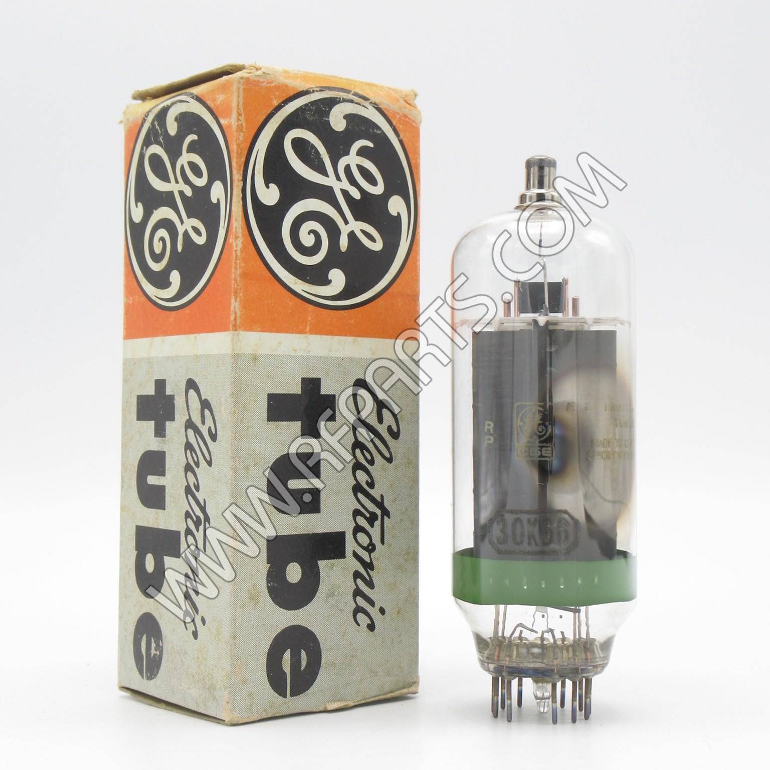 30KD6 GE Beam Power Amplifier Tube. Designed primarily to be used as a horizontal deflection ...