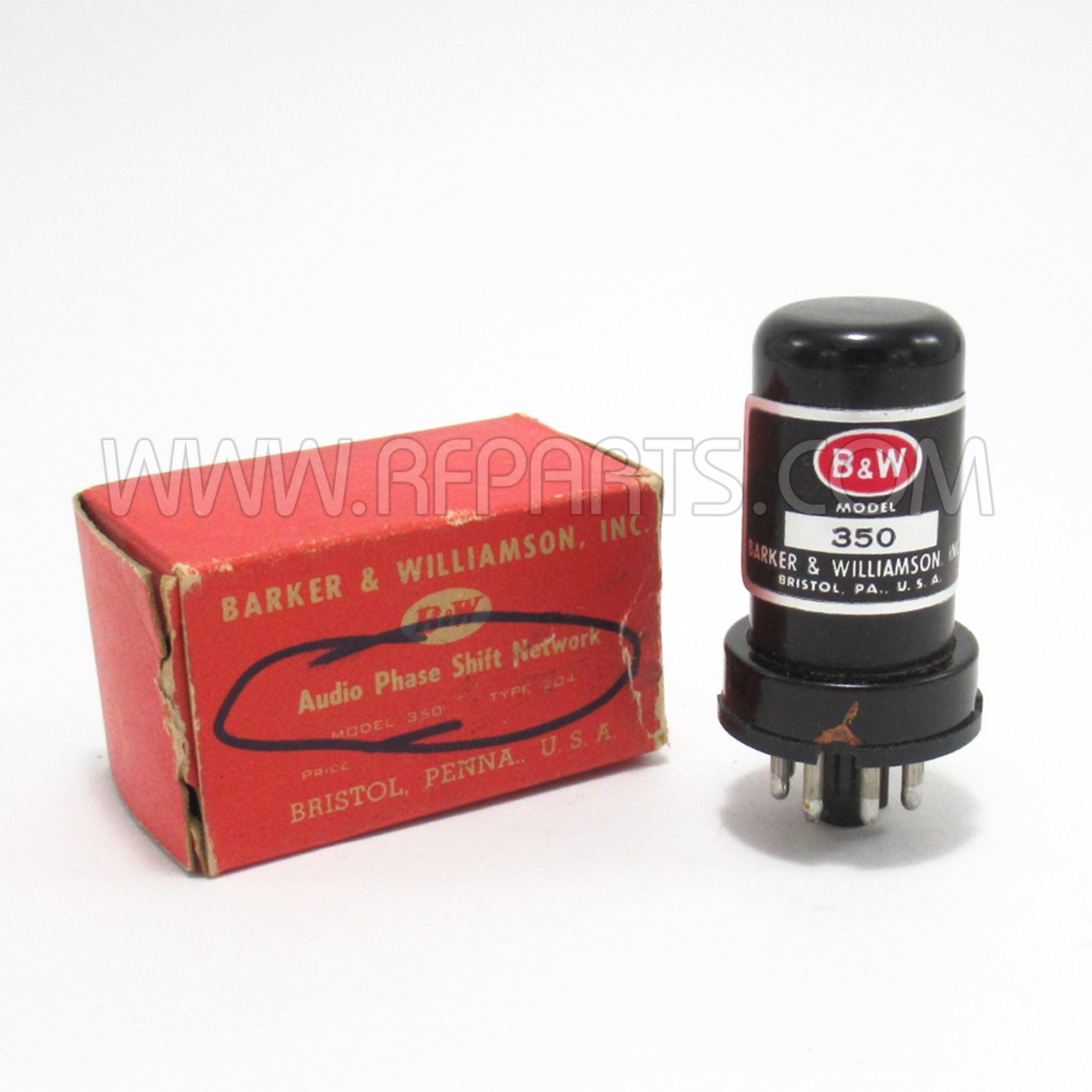 Model 350 Barker & Williamson Audio Phase Shift Network, New Old Stock ...