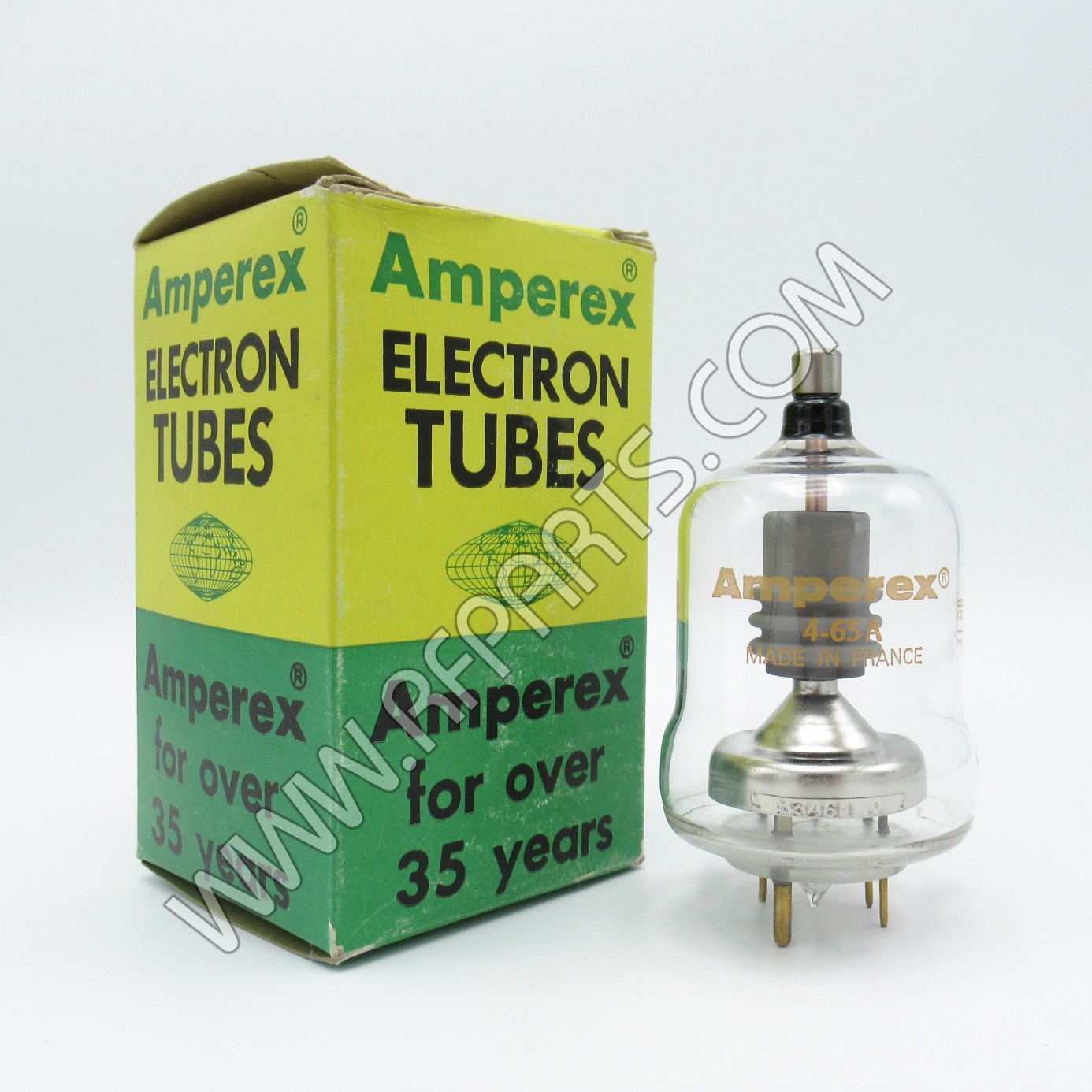 4-65A/8165 Amperex Transmitting VHF Power Triode Tube. New old stock ...
