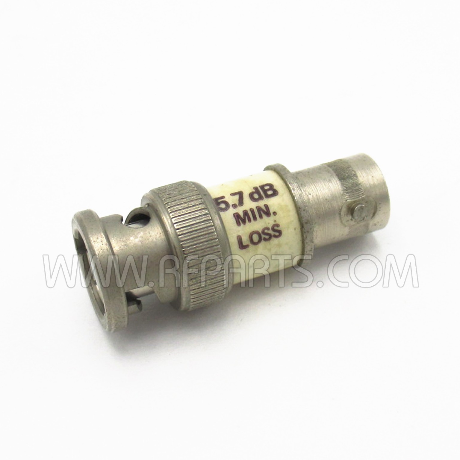 5075, JFW, 50 Ohm BNC Male, to 75 Ohm BNC Female, Impedance Adapter, Used