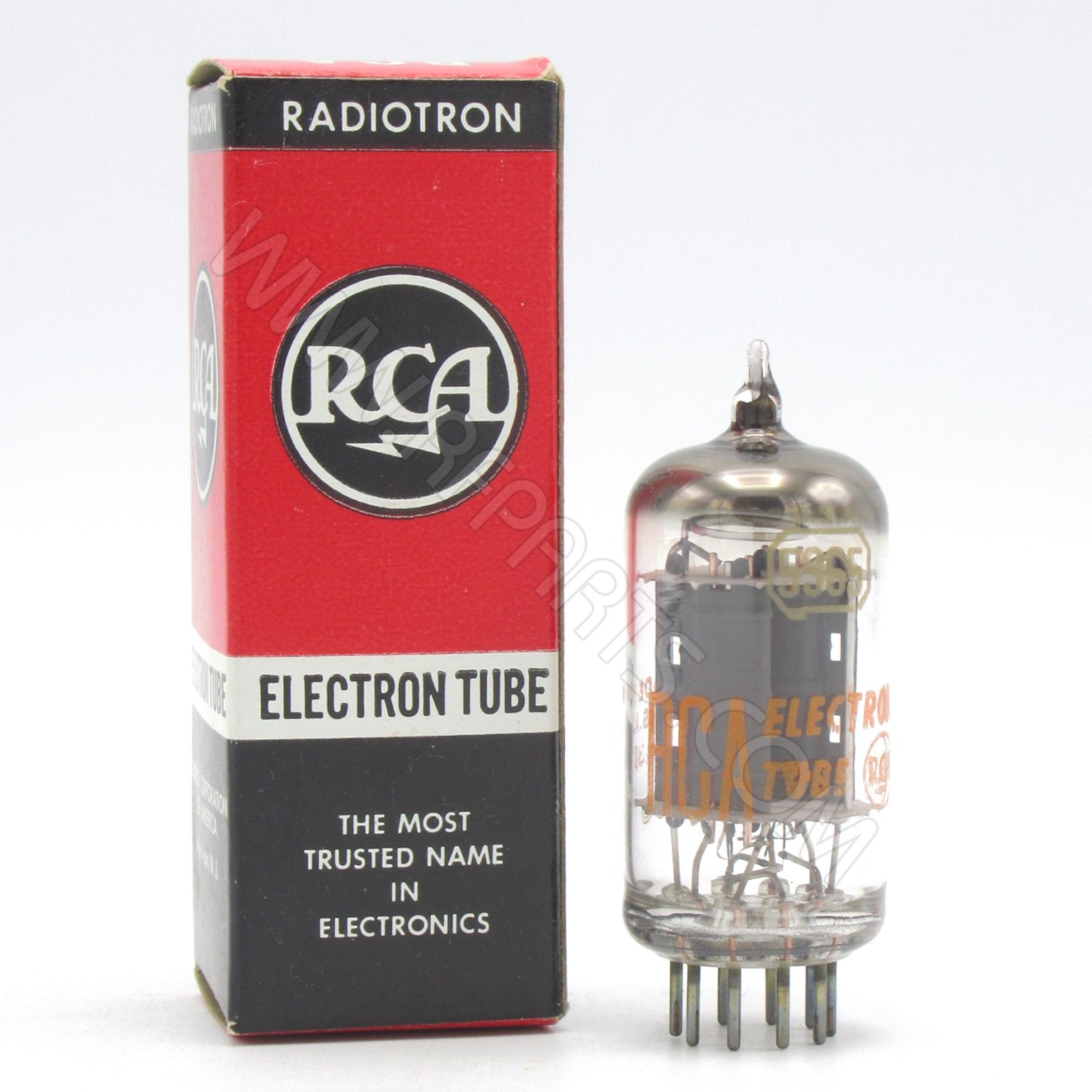 5965A, General Electric, Twin Triode, Tube, New Old Stock, New In Box