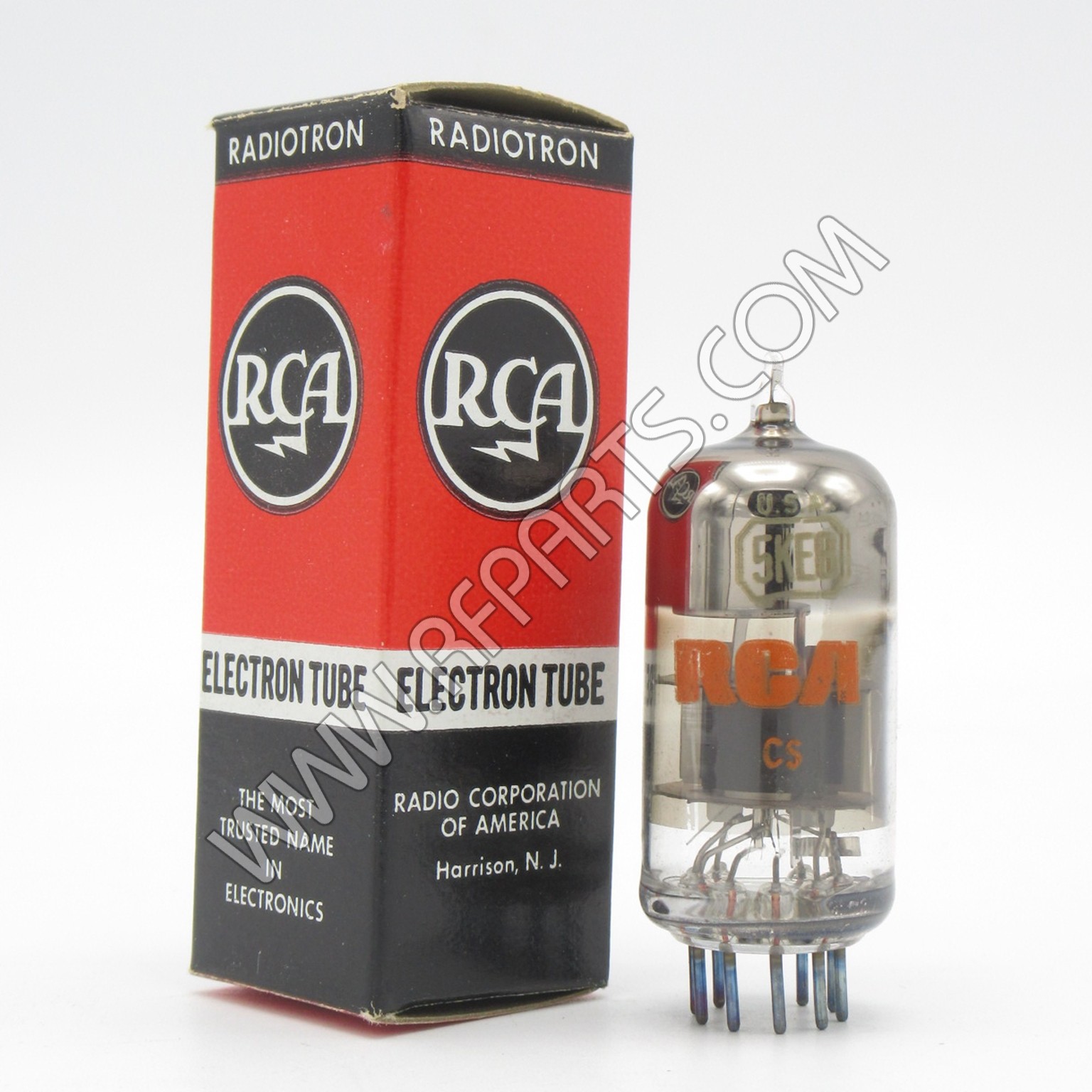 5KE8 Triode-Pentode Tube. For combined oscillator-mixer applications in ...