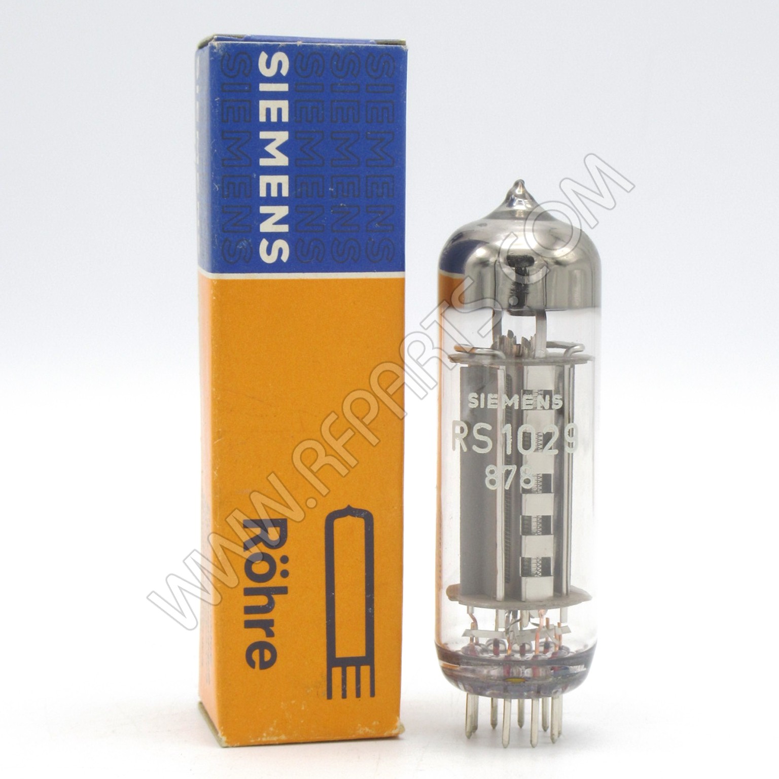 6360, Siemens, RF, Twin Tetrode, Power, Tube, Made in Germany, New Old ...