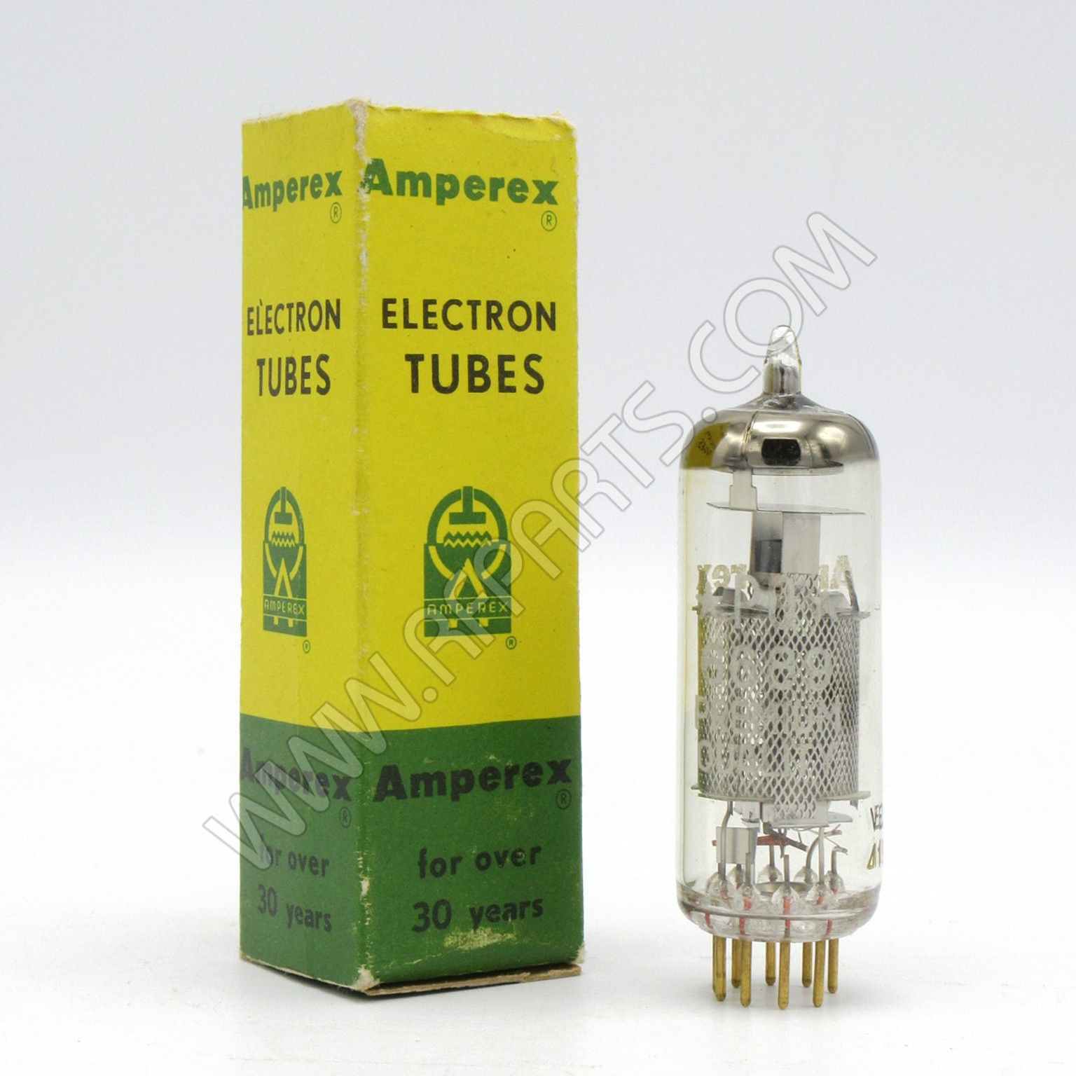 6689, Amperex, "Premium Quality", Pentode, with Gold Pins, New Old Stock