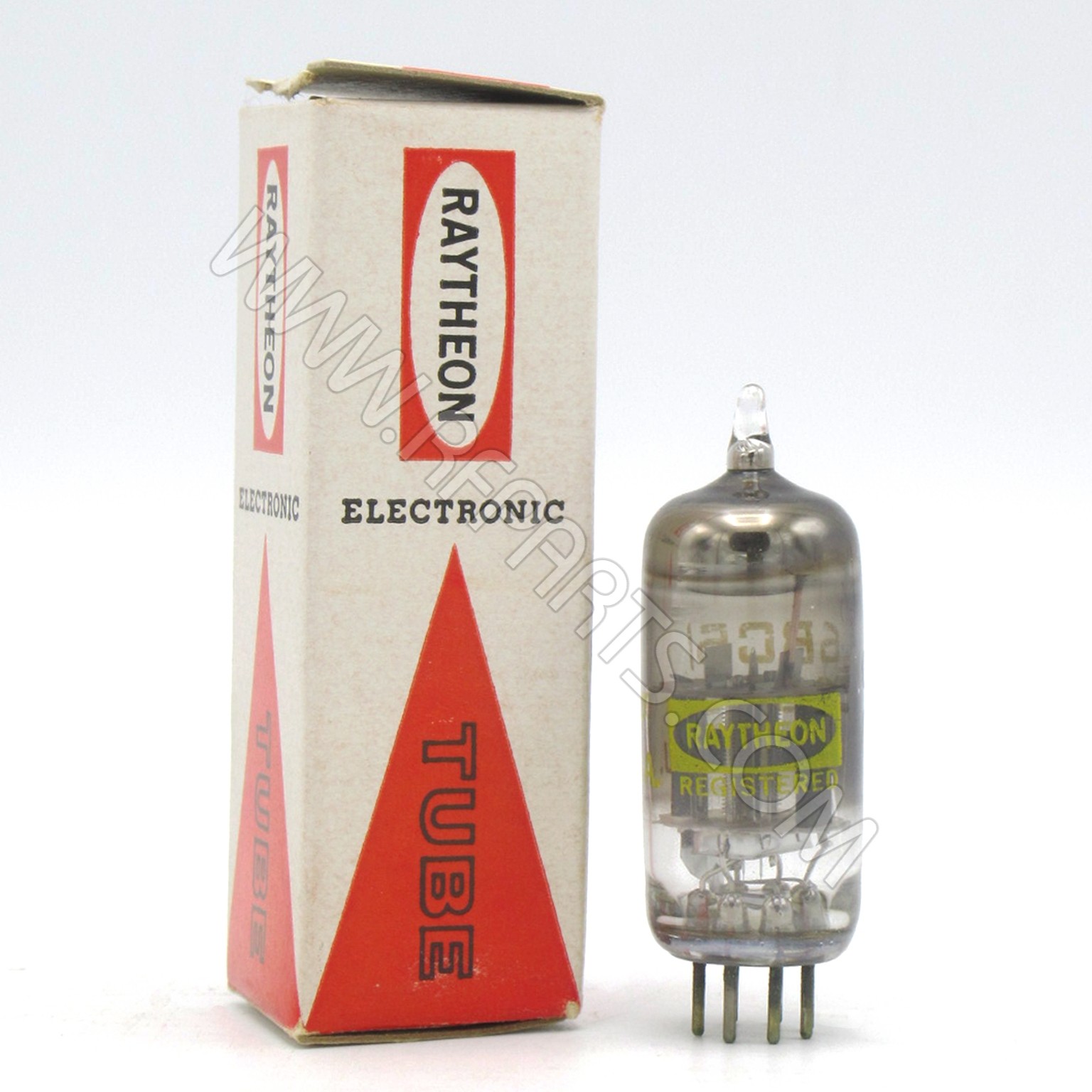 6BC5/6BE5, Raytheon, Sharp, Cutoff, Pentode, New Old Stock, New In Box