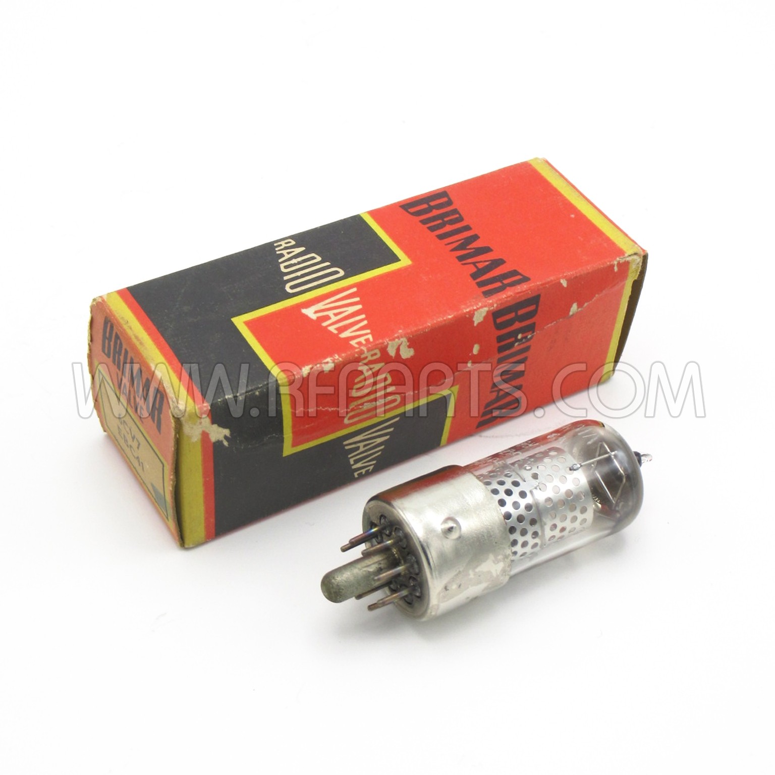 6CV7/EBC41, Brimar, Double, Diode High-Mu, Triode, New Old Stock