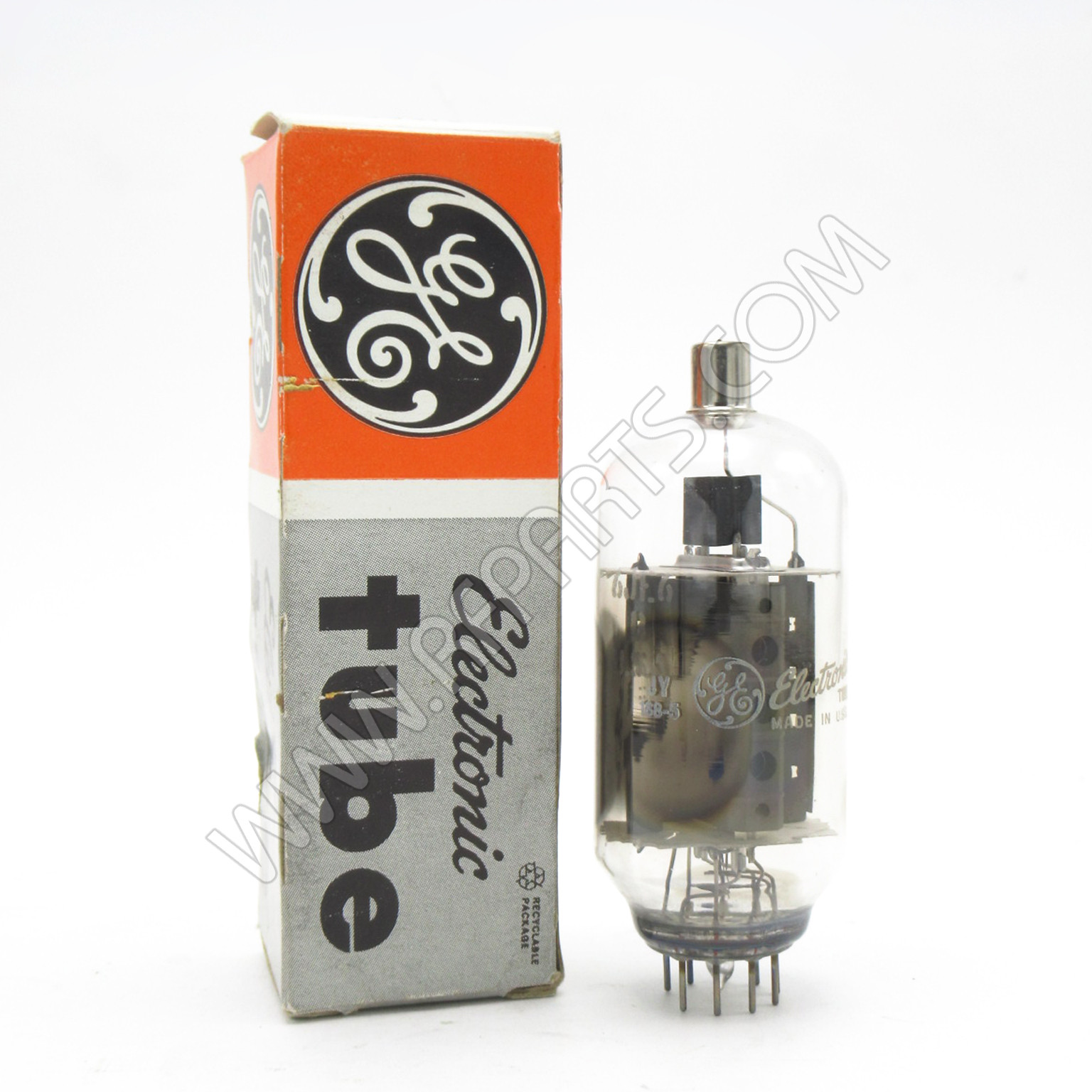 6LQ6 / 6JE6C General Electric Beam Power Pentode/Sweep Tube, New Old ...
