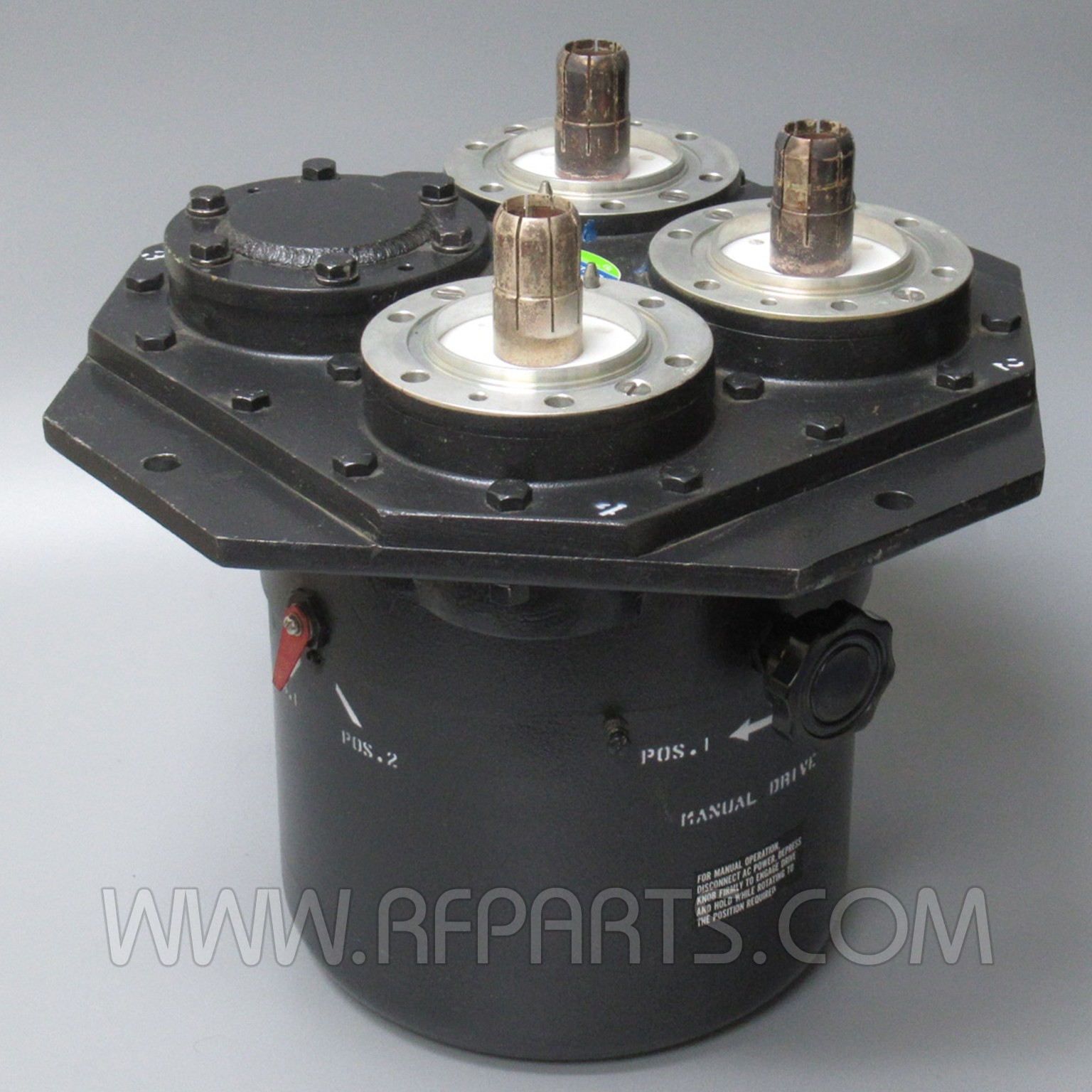 A-50000-311 Dielectric Three Port 3-1/8" Motorized Coaxial Switch, Used