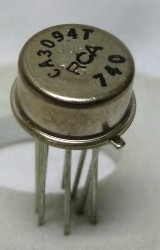 CA3094T RCA High Output Current Operational Transconductance Amplifier ...