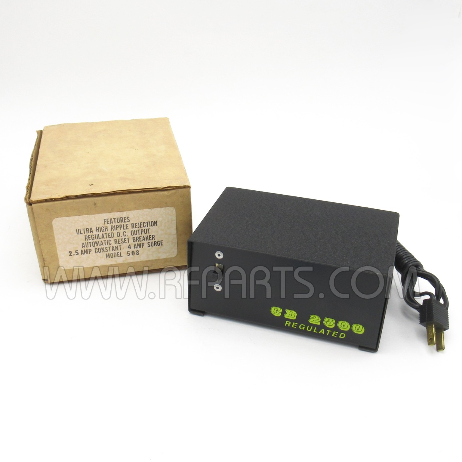 Model 508 Regulated Power Supply CB 2500, New Old Stock