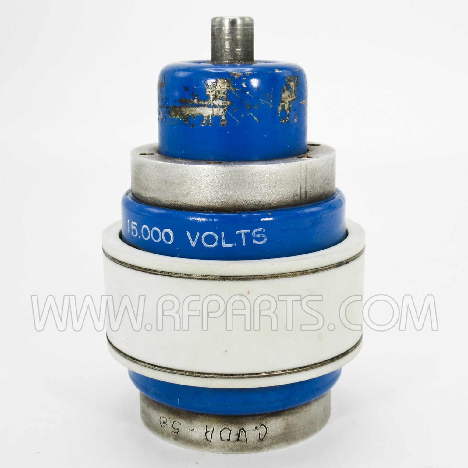 CVDA-50, Jennings, Vacuum, Variable, Capacitor, 5pf, 50pf, 15kv, Used