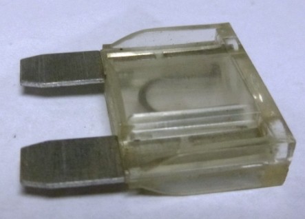 FUSE-LGBLD40 Fuse, large blade, clear 40 amp - Large Fuses - Fuses