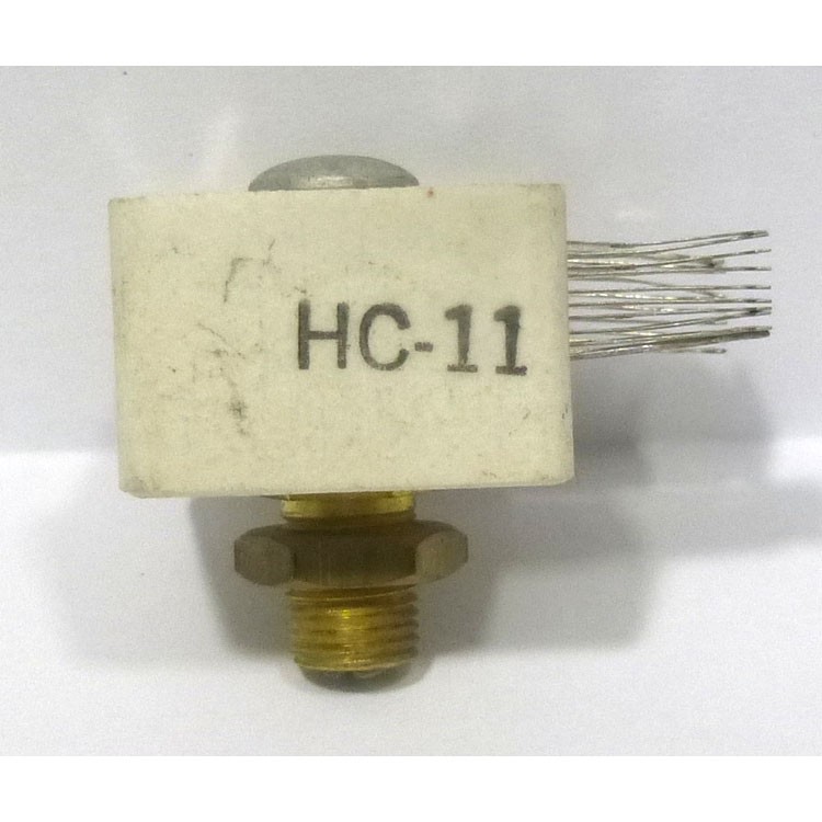 HC11 Trimmer Capacitor, compression mica, 650-3300 pf