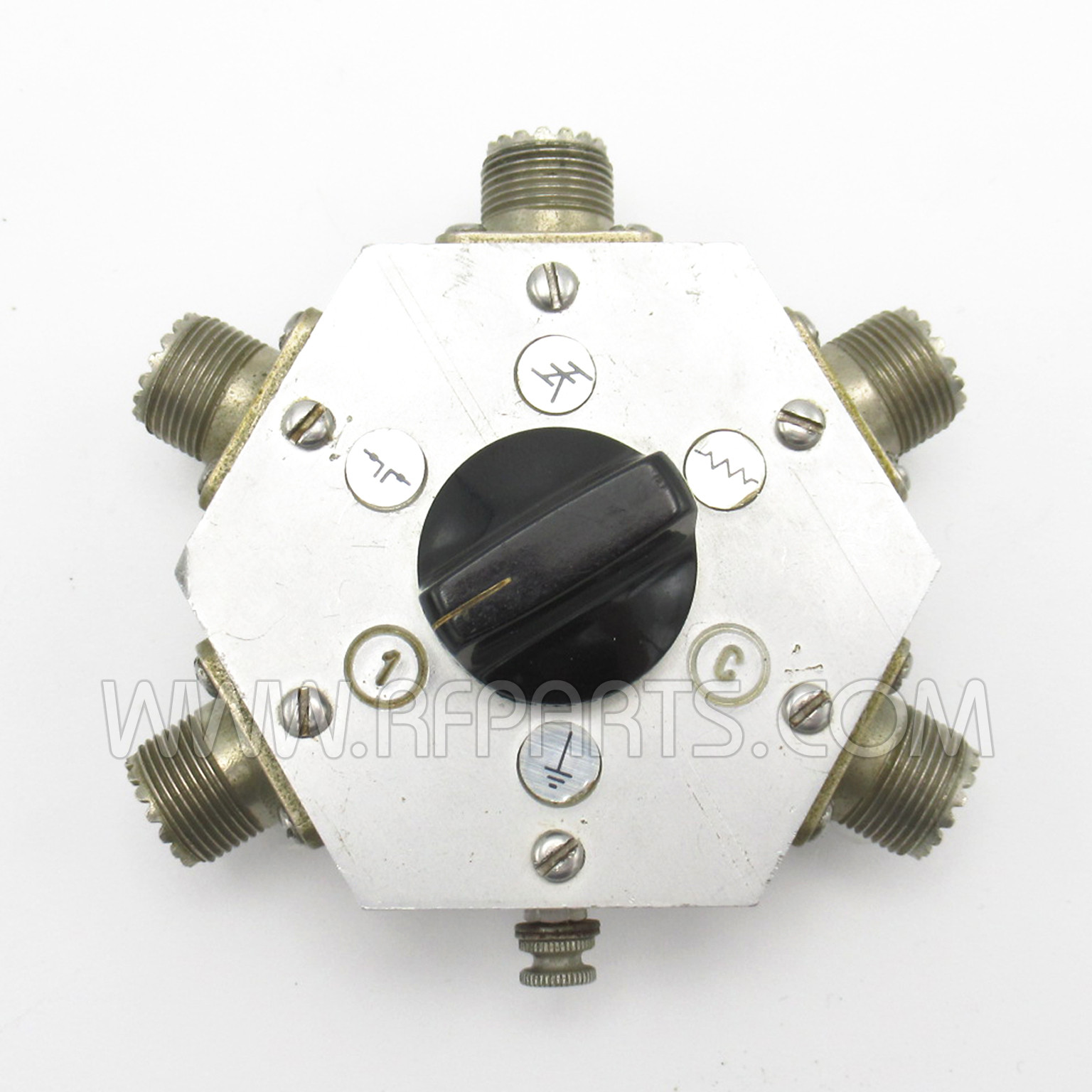 HD-1234 Heath 4 Position UHF Coaxial Switch, Used